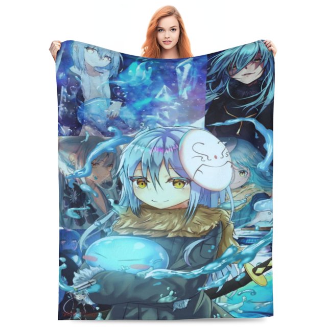 That Time I Got Reincarnated As A Slime Bed Blanket 3D Printed Throw ...