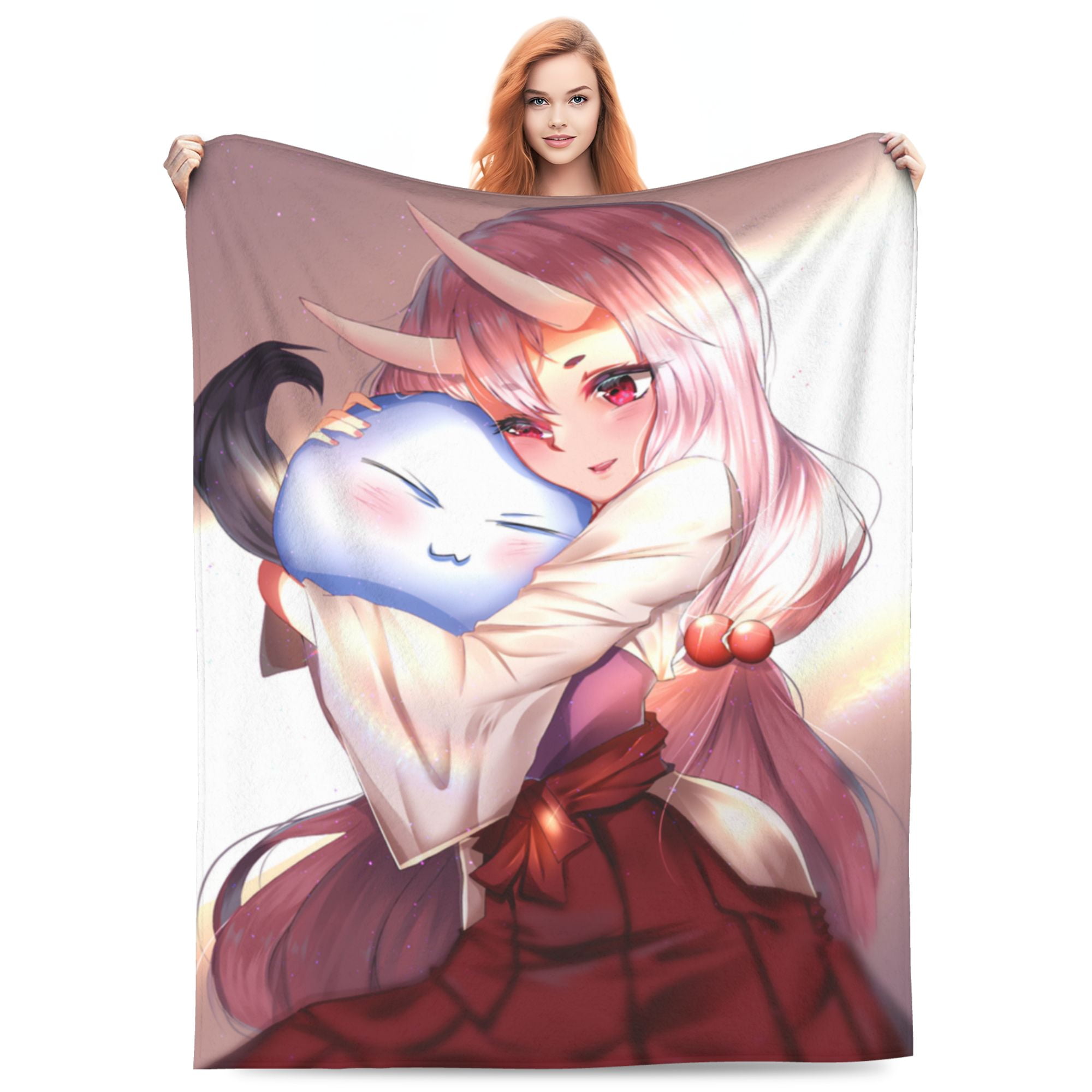 That Time I Got Reincarnated As A Slime Bed Blanket 3D Printed Throw ...