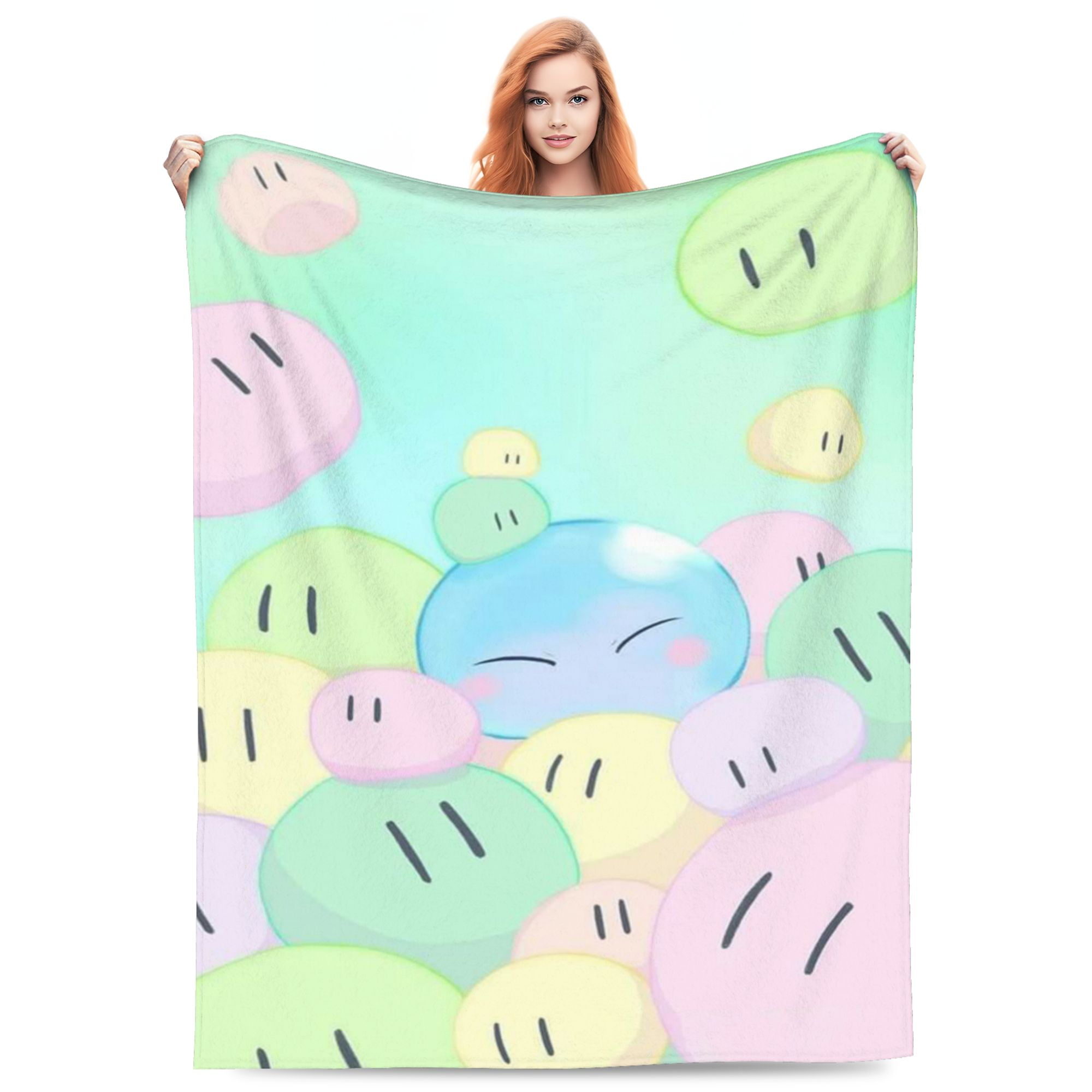 That Time I Got Reincarnated As A Slime Bed Blanket 3D Printed Throw ...