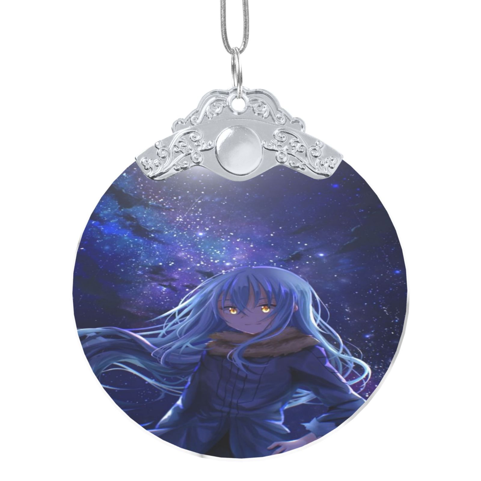 I Got Reincarnated As A Slime Round Glass Pendant Christmas Decoration ...