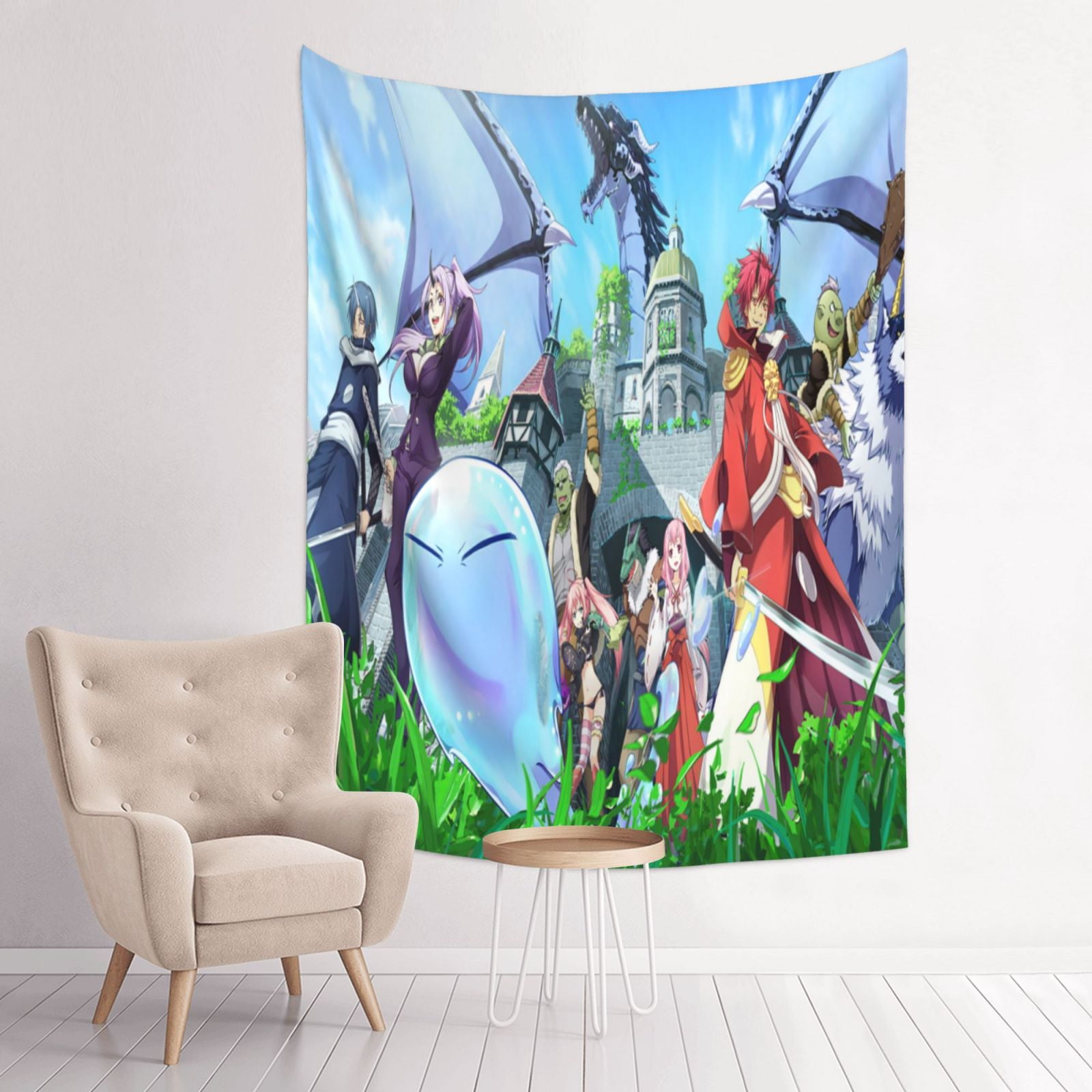 I Got Reincarnated As A Slime Tapestry Anime Poster Large Background ...