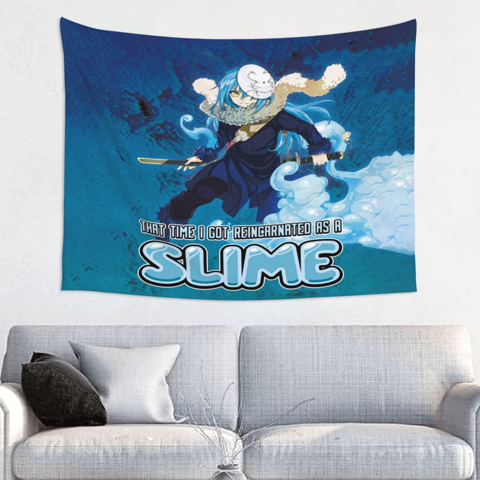 I Got Reincarnated As A Slime Tapestry Anime Poster Large Background ...