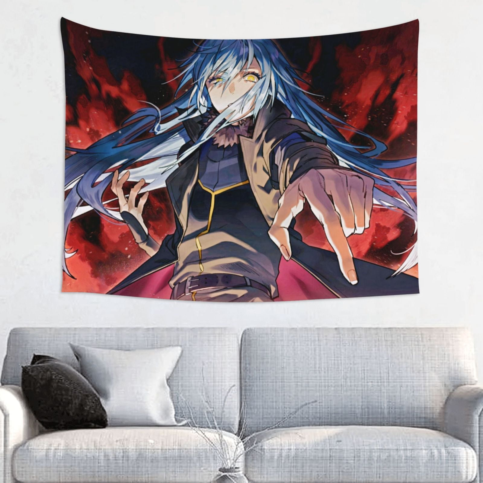 I Got Reincarnated As A Slime Tapestry Anime Poster Large Background ...
