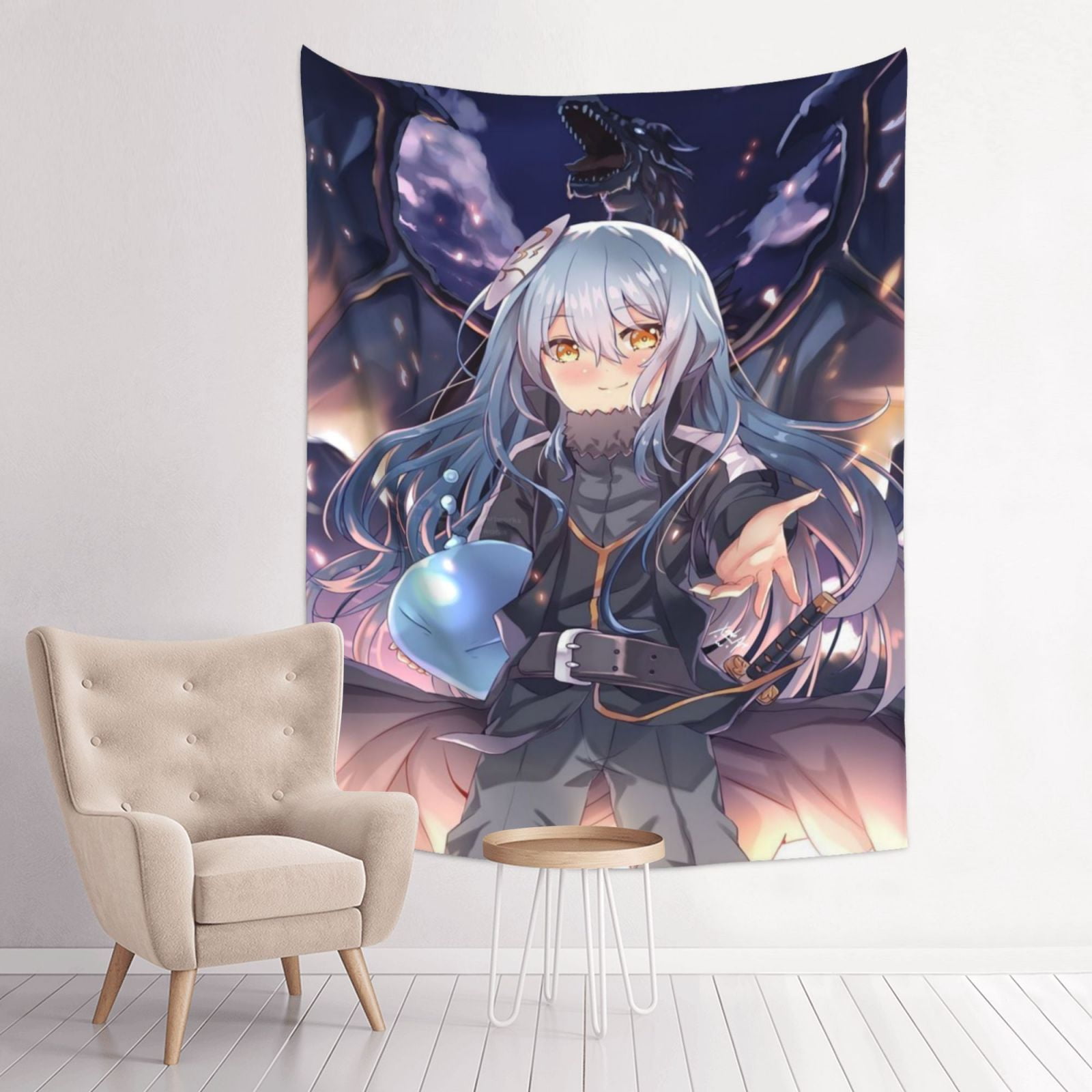 That Time I Got Reincarnated As A Slime Tapestry Anime Poster Large ...