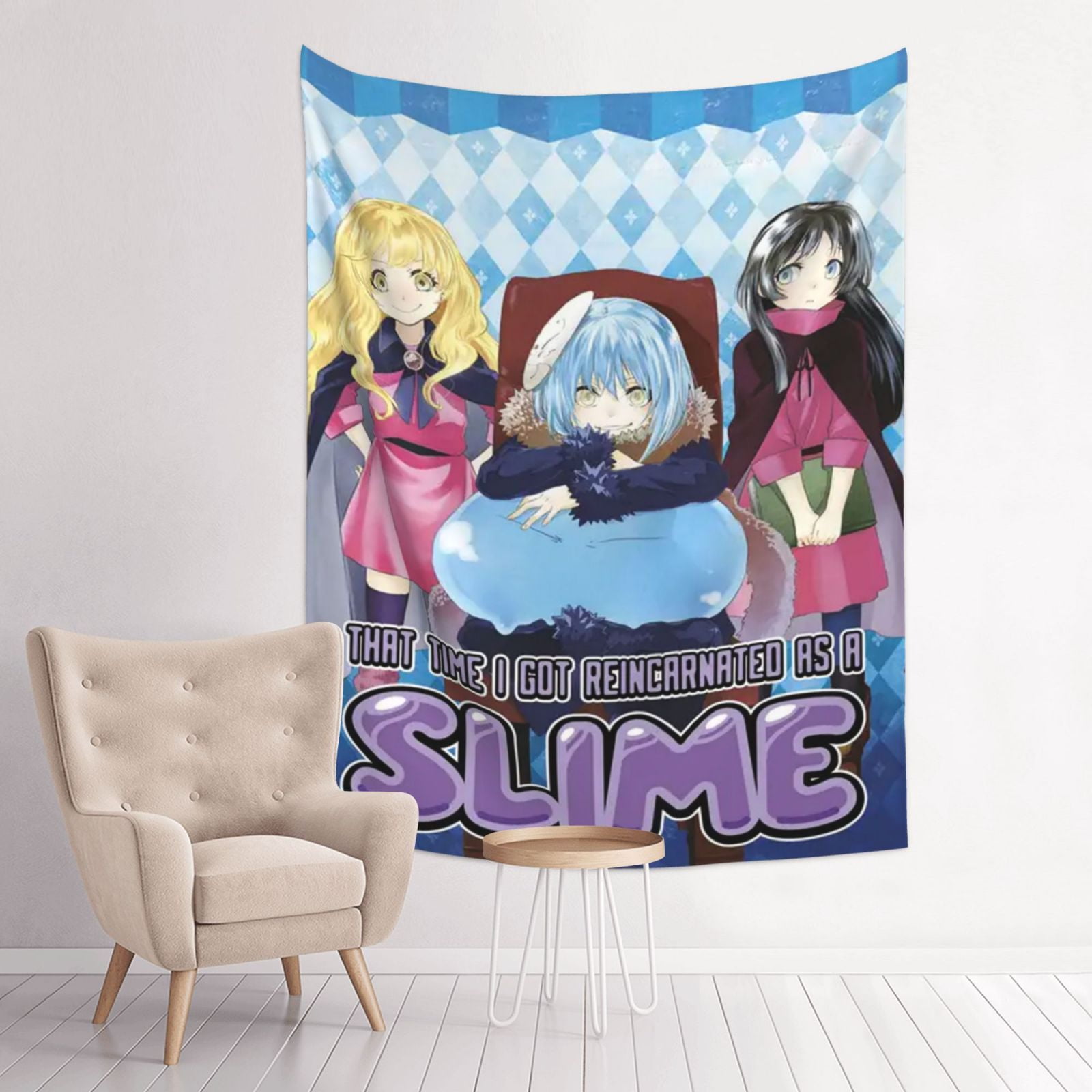 I Got Reincarnated As A Slime Tapestry Anime Poster Large Background ...