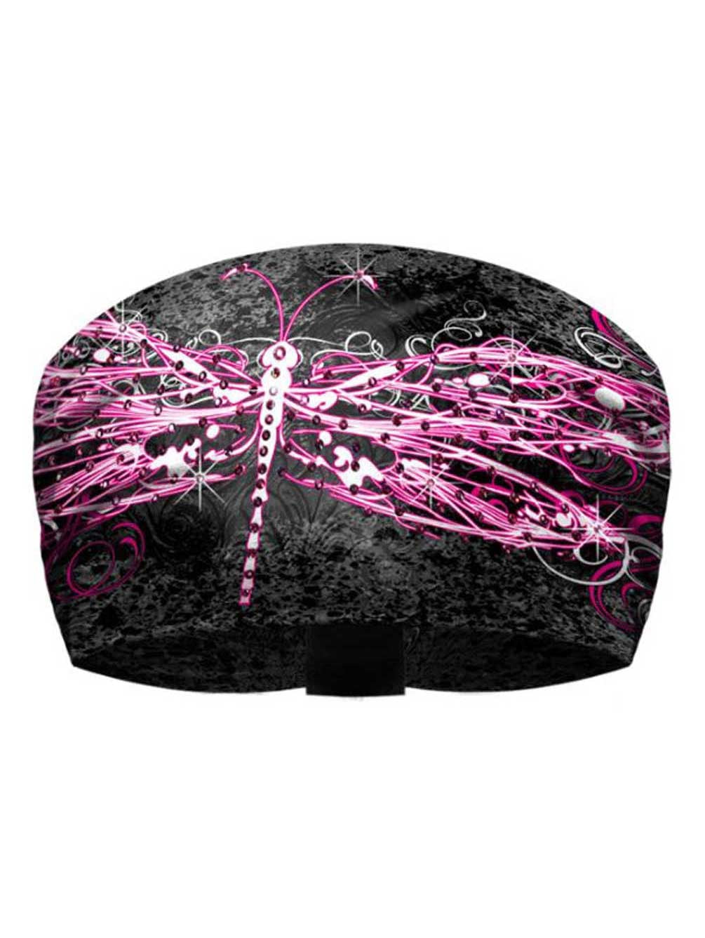 That's A Wrap Women's Dragonfly Rhinestone Splatter Knotty Band KB1429R ...