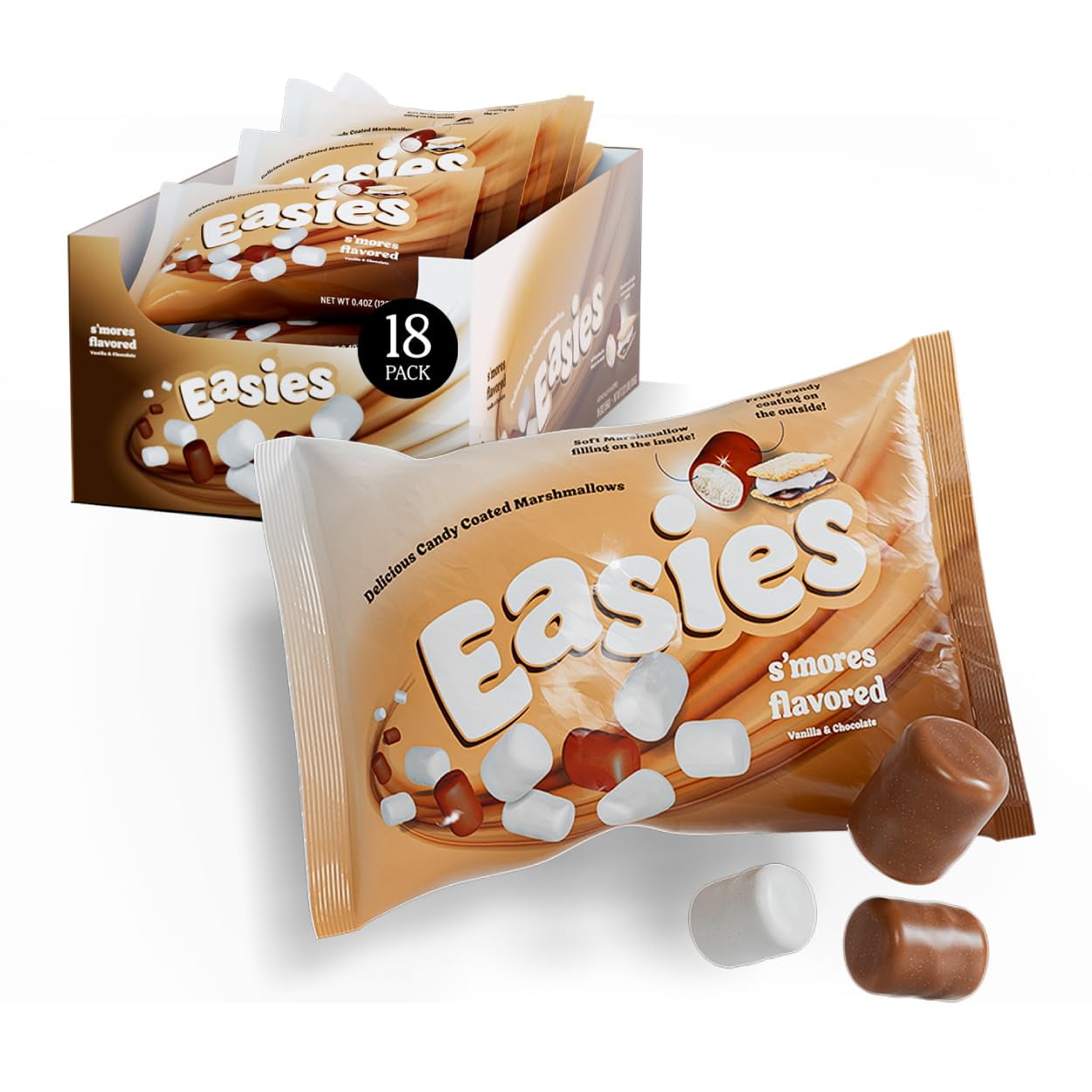 That’s Sweet Easies Marshmallow Smores Flavored Mini Marshmallows Candy ...