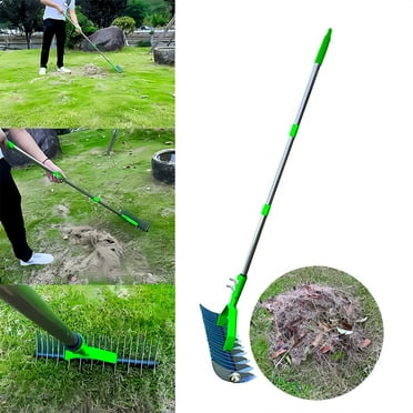 Garden Rake Cultivating Planting Rake Rust Resistant Carbon Steel ...