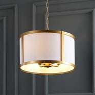 Anne 12" Adjustable Metal LED Pendant, Gold - Walmart.com