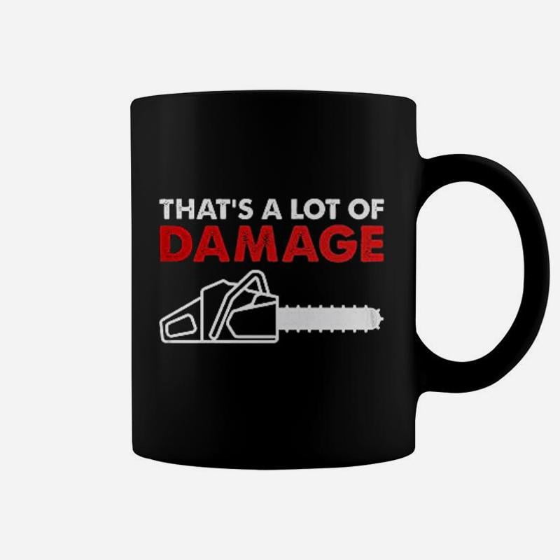 Thats A Lot Of Damage Funny Meme Memes Unisex Coffee Mug - Walmart.com