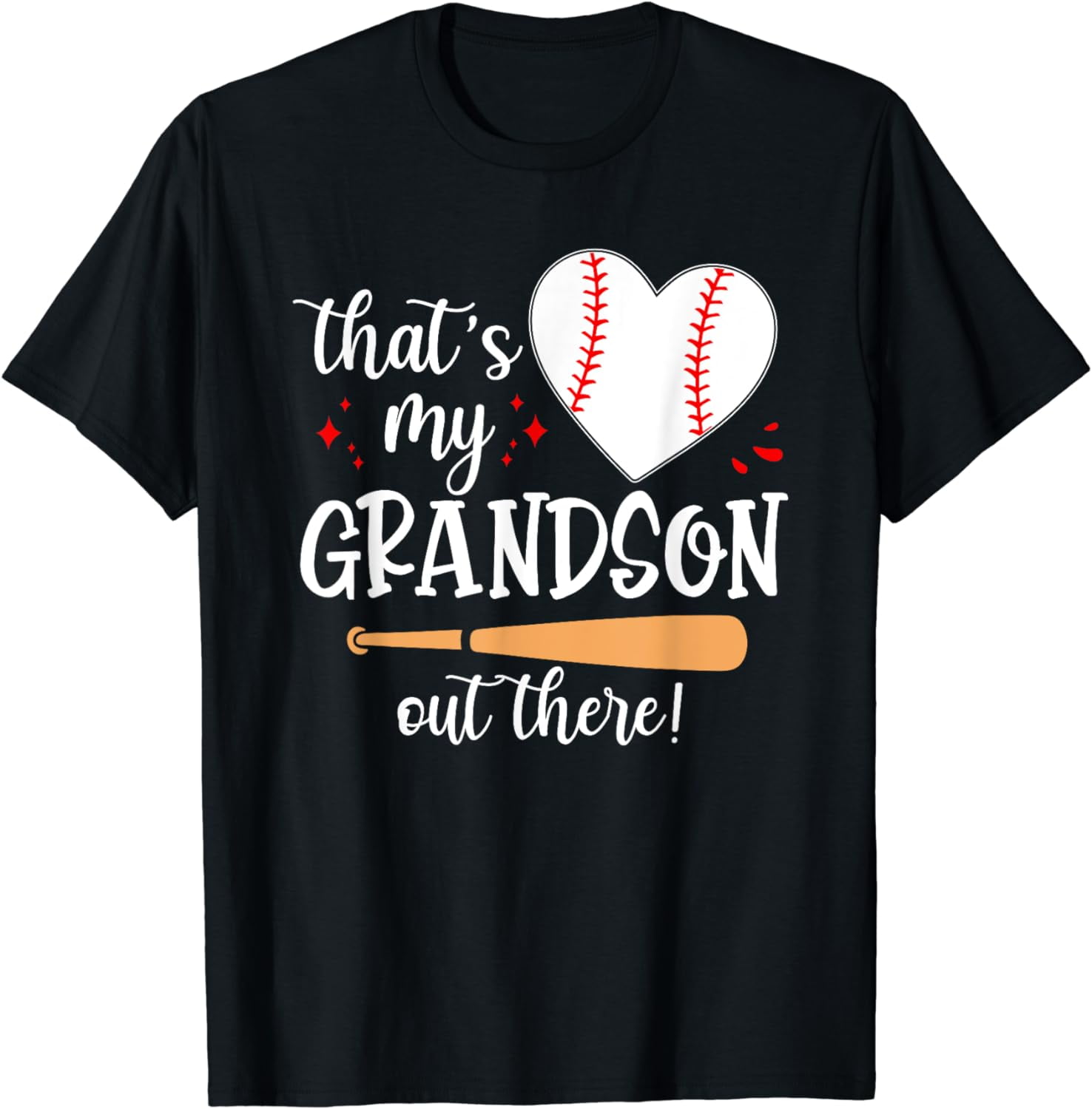 Thats My Grandson Out There Gifts Women Baseball Grandma Mom T-Shirt ... Thats My Grandson Out There Gifts Women Baseball Grandma Mom T-Shirt ...