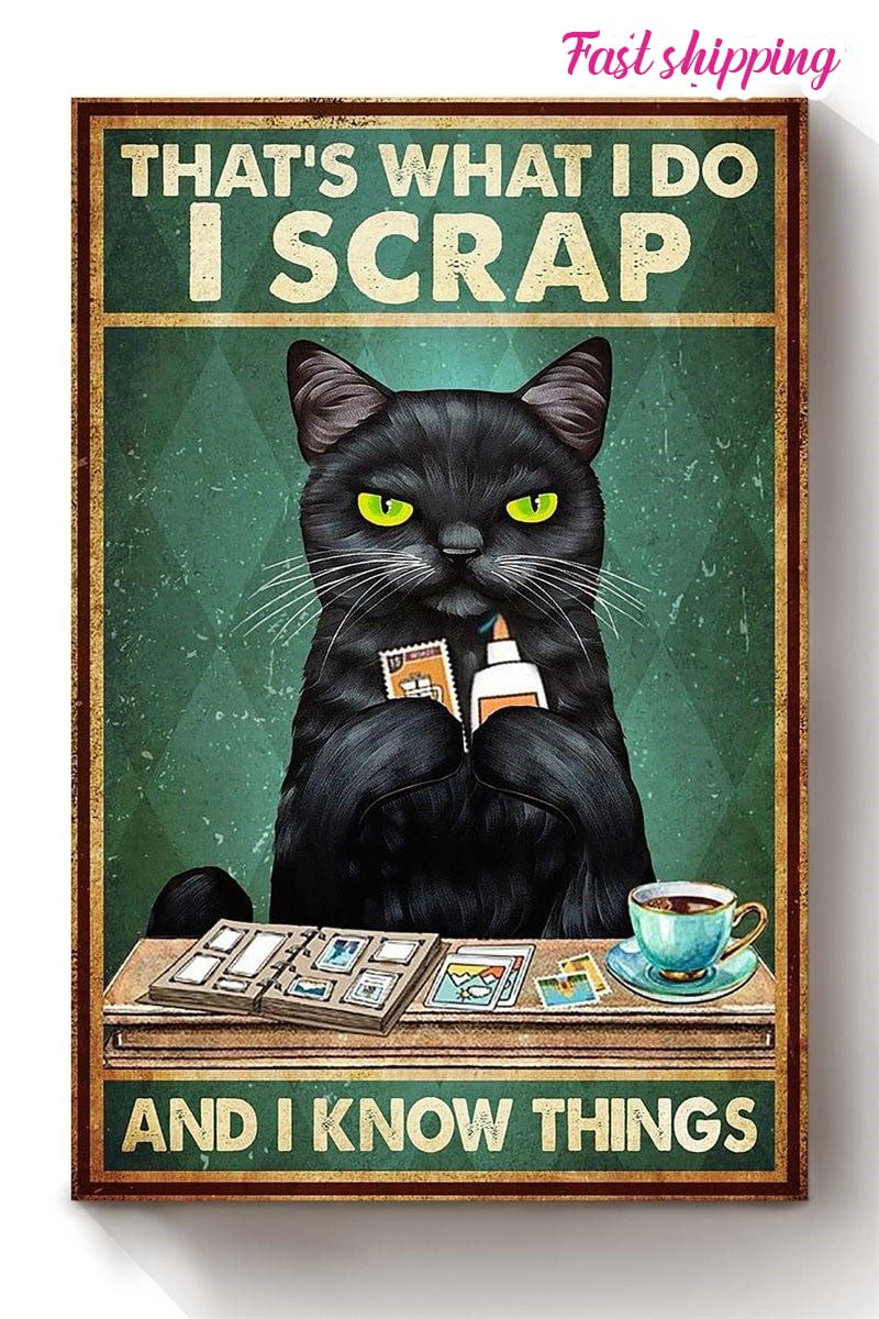 Thats What I Do Scrap And Know Things Scrap Book Handmade Lover Diy ...