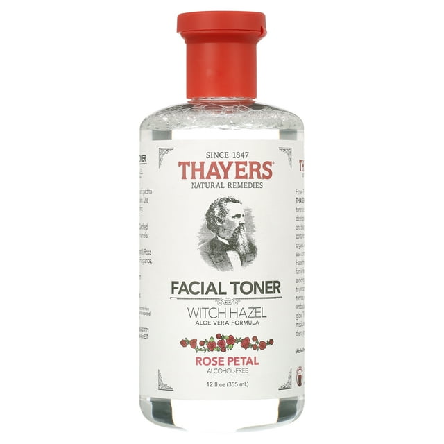 Thayers Natural Remedies Alcohol-Free Witch Hazel Aloe Vera Toner, Rose ...
