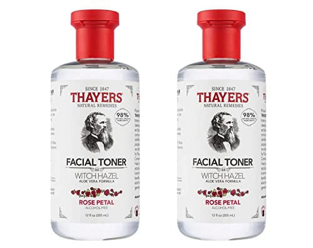 Thayers Alcohol-Free, Hydrating Rose Petal Witch Hazel Facial Toner ...