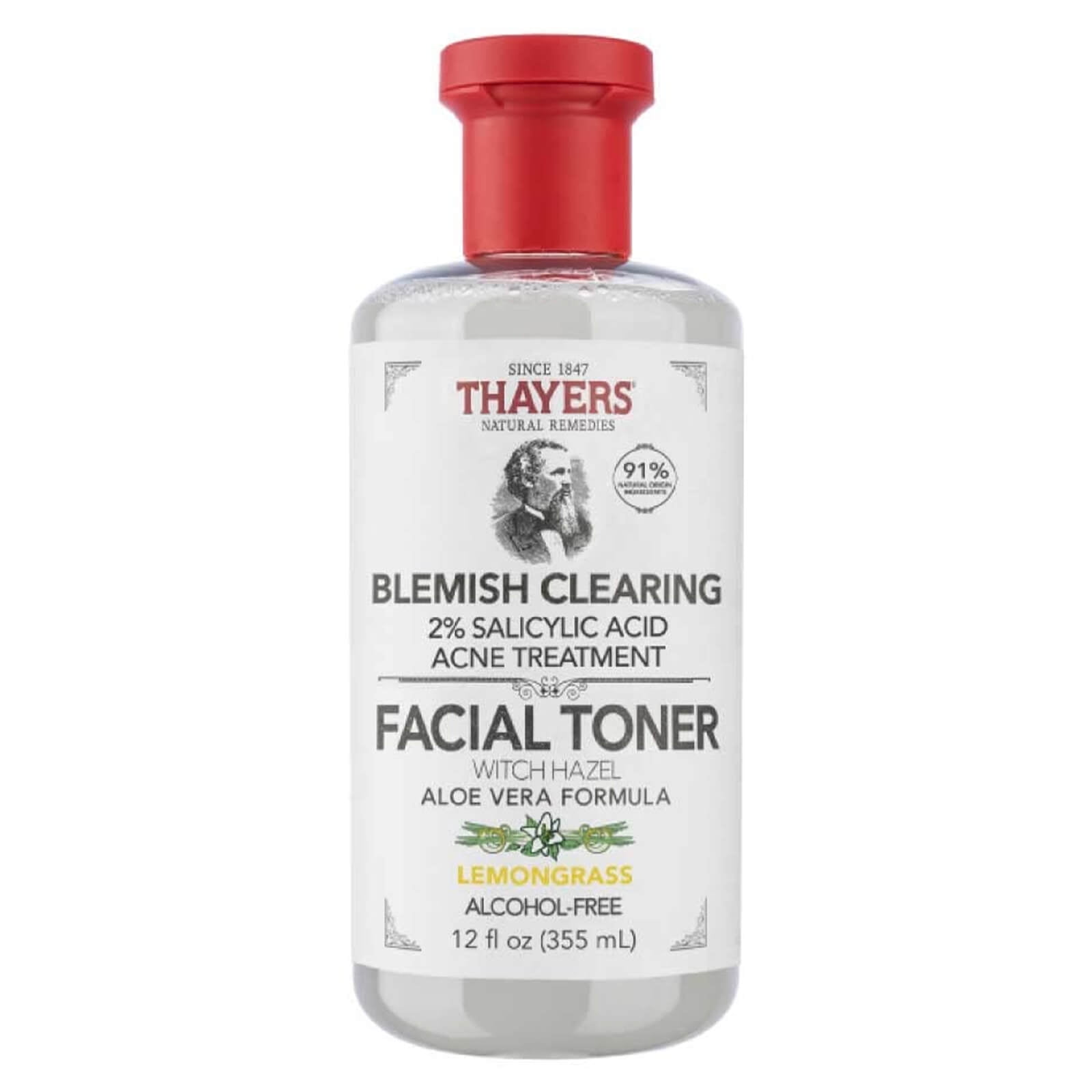 Thayers Witch Hazel Aloe Vera Formula Astringent, Lemon 12 oz - Walmart.com