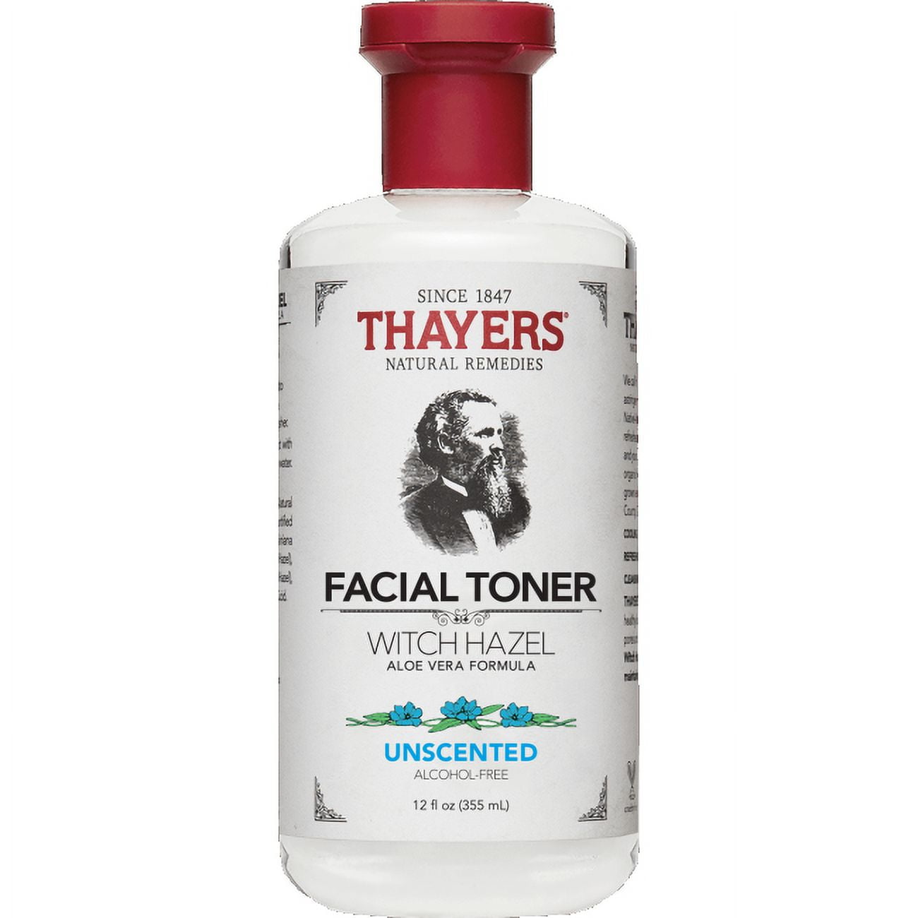 Thayers Unscented Witch Hazel and Aloe Vera Toner, 12 fl oz - Walmart.com