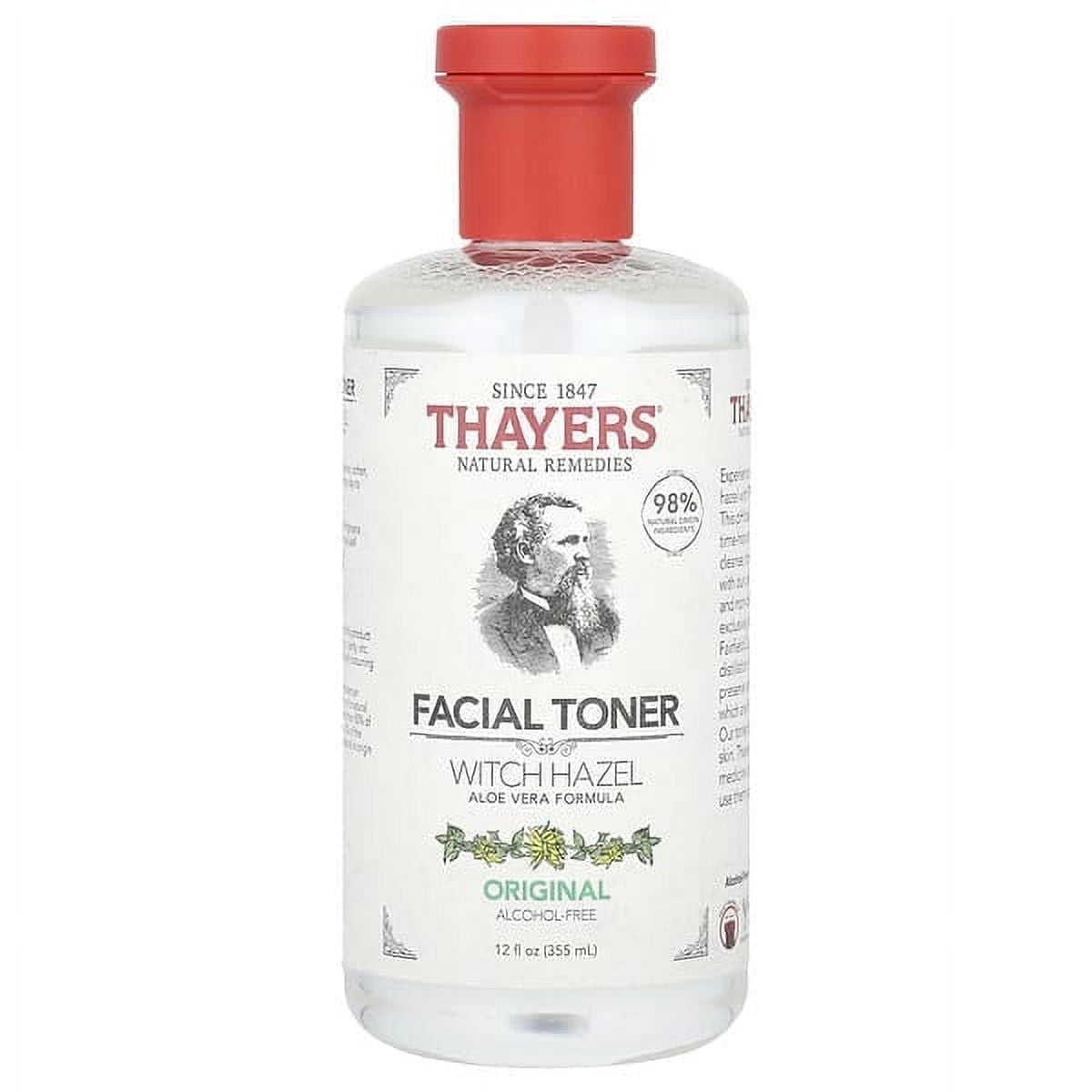 Thayers, Witch Hazel Facial Toner, Alcohol-Free, Original, 12 fl oz ...