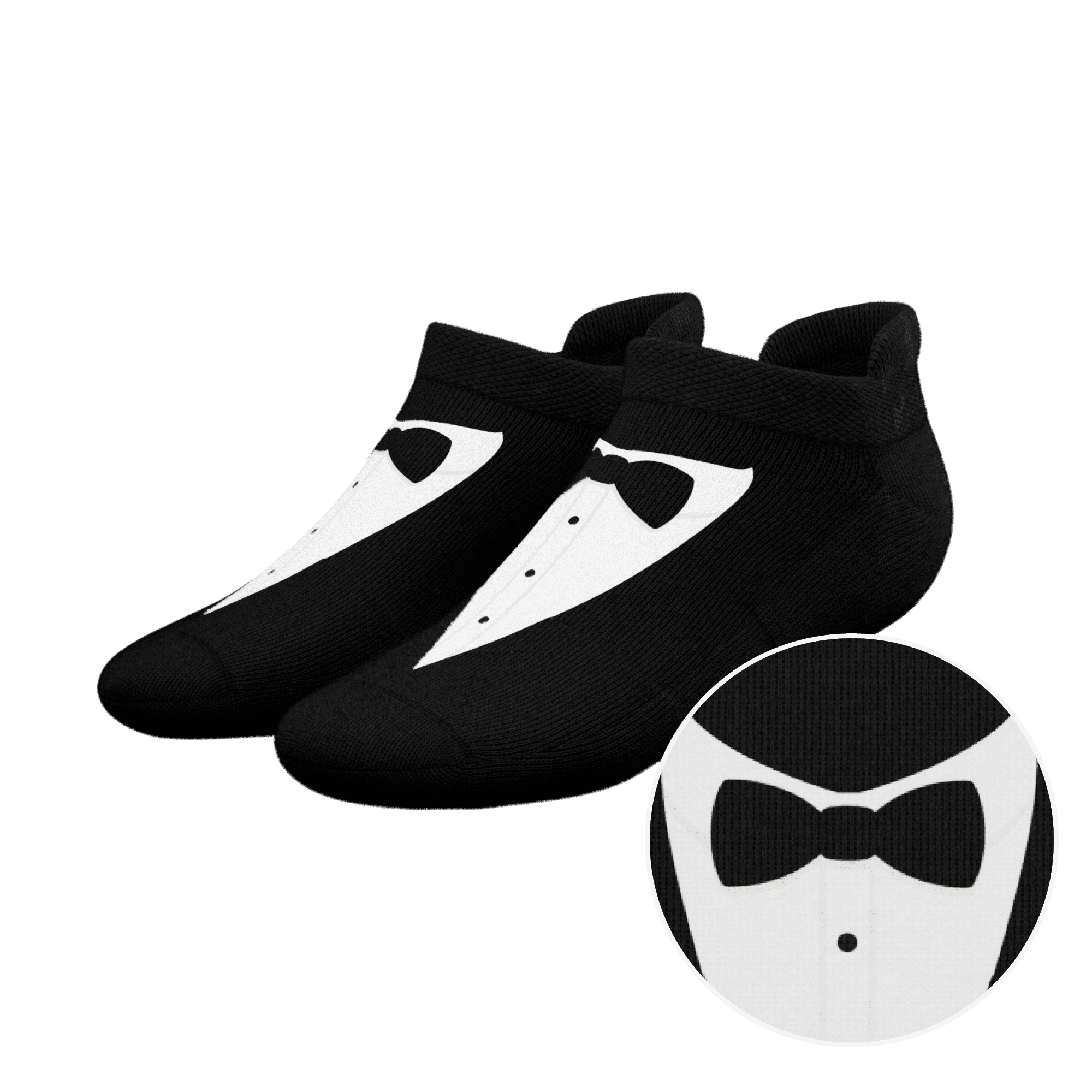 The 009 - Shinesty Tuxedo Heel Hammock Ankle Socks Medium - Walmart.com