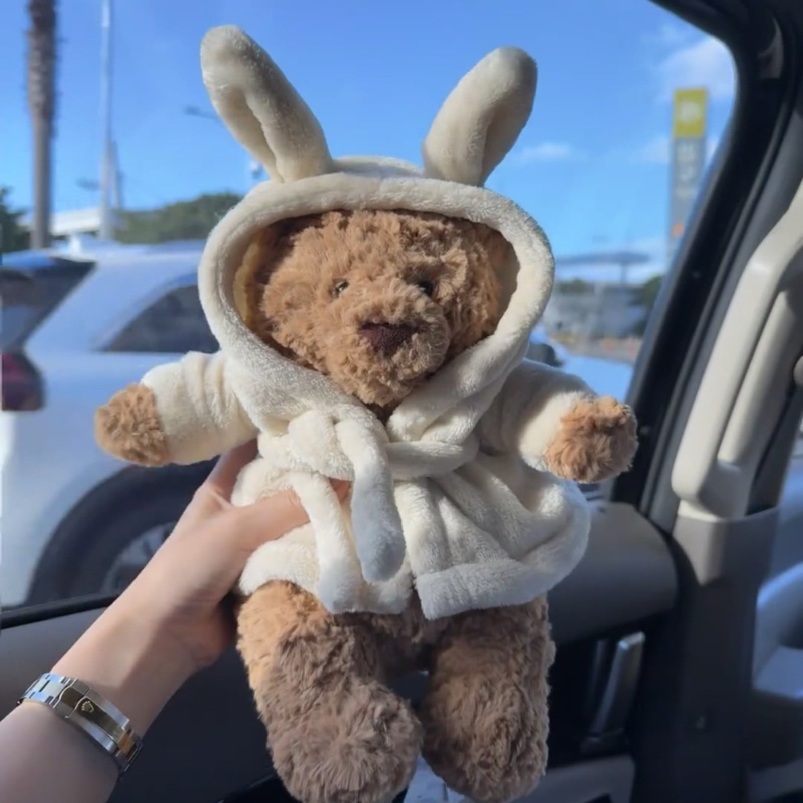 The 10.2 - inch Brand - New Jellycat Bartholomew Bathrobe Bear: A Soft ...