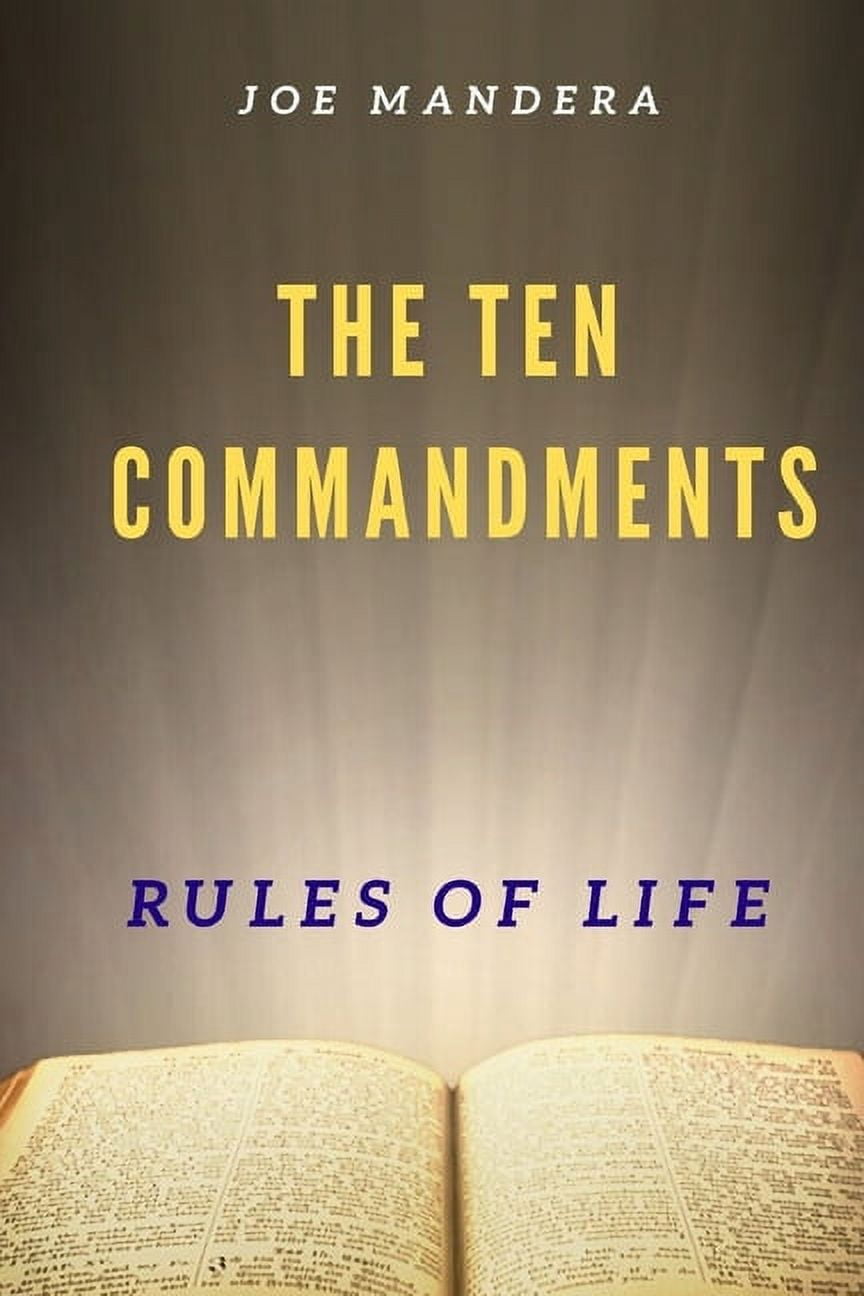 The 10 Commandments. Rules Of Life, (Paperback) - Walmart.com