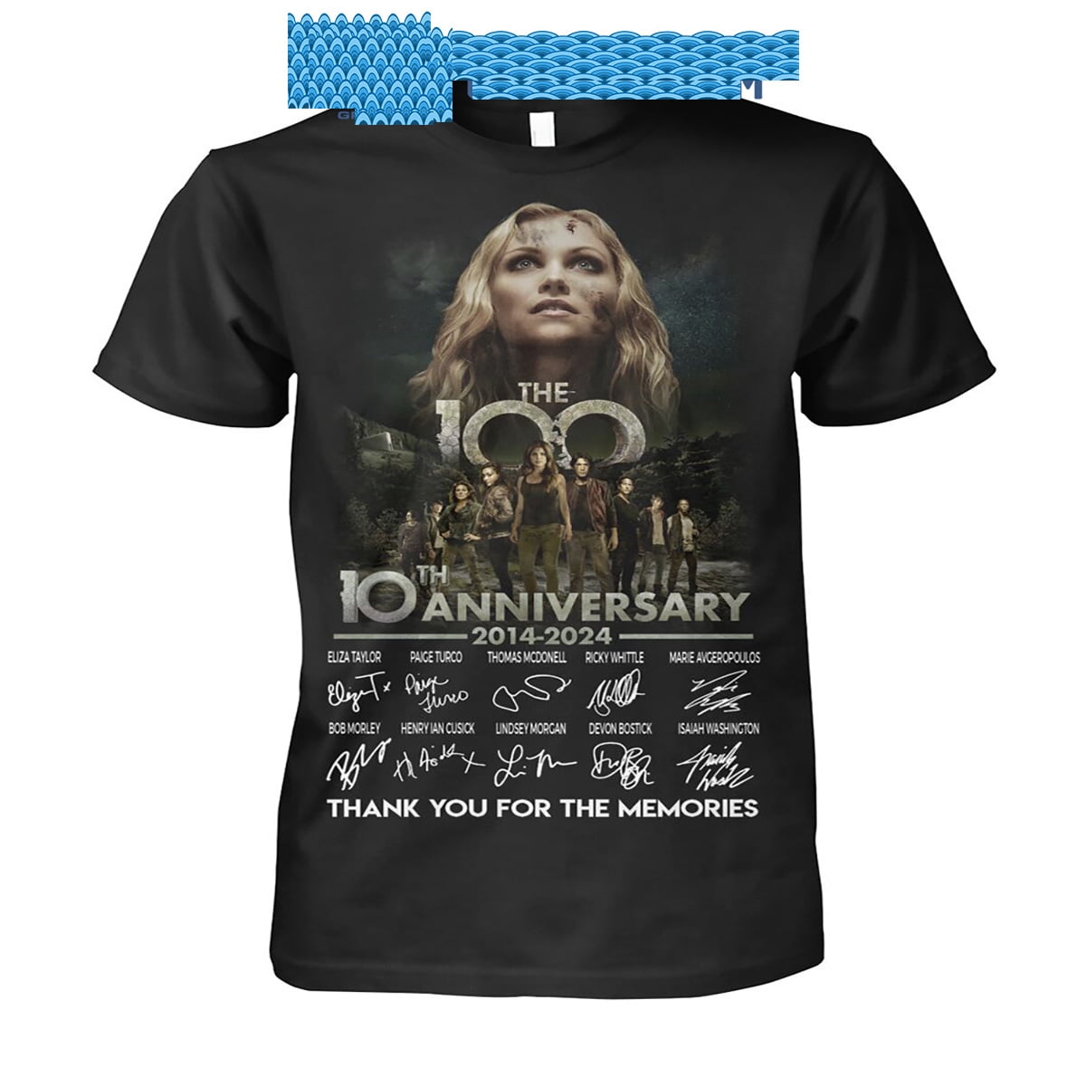 The 100 TV Series 10th Anniversary T-Shirt - Walmart.com