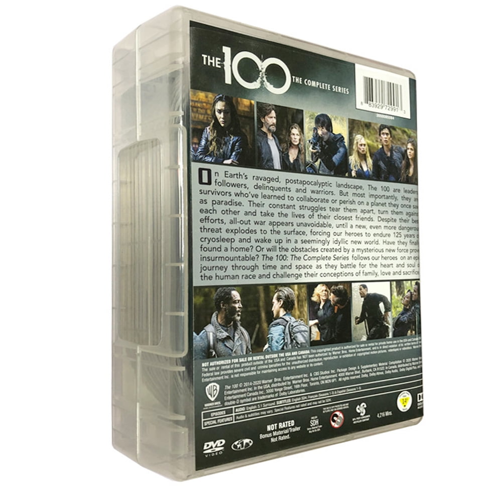 The 100: The Complete Series (Seasons 1-7) - 24-Disc DVD Box Set (Brand ...