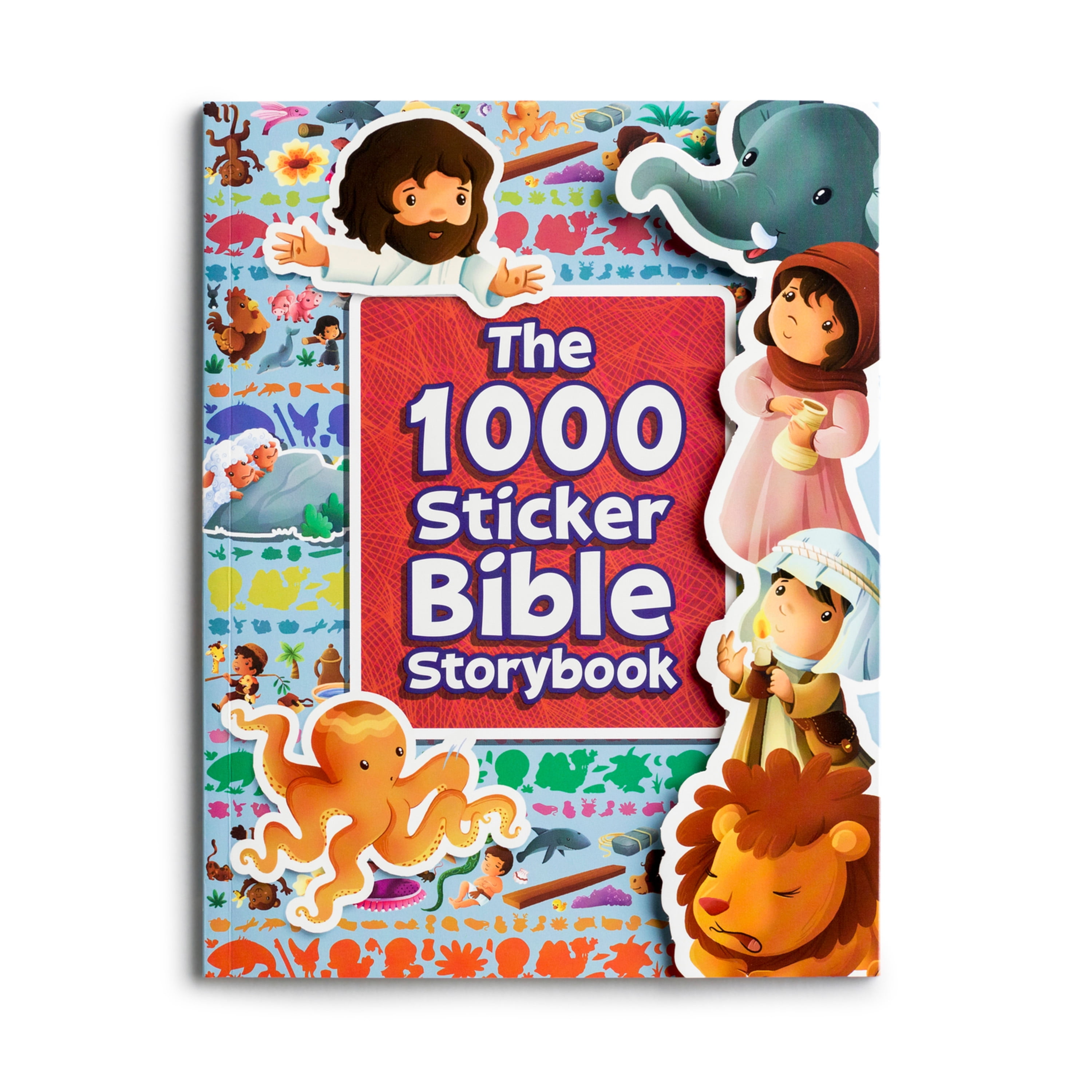 The 1000 Sticker Bible Storybook - Walmart.com