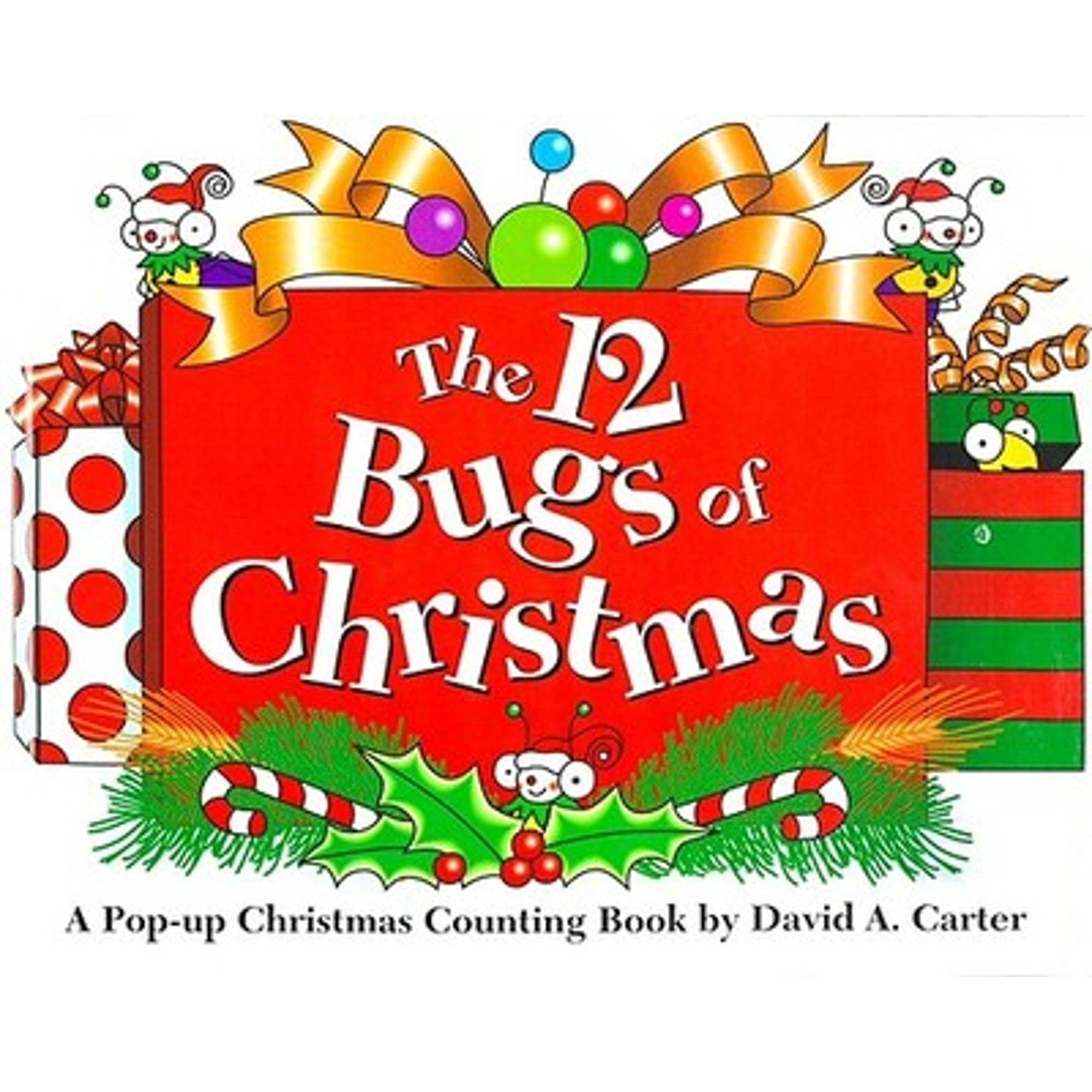 Pre-Owned The 12 Bugs of Christmas: A Pop-up Christmas Counting Book by ...