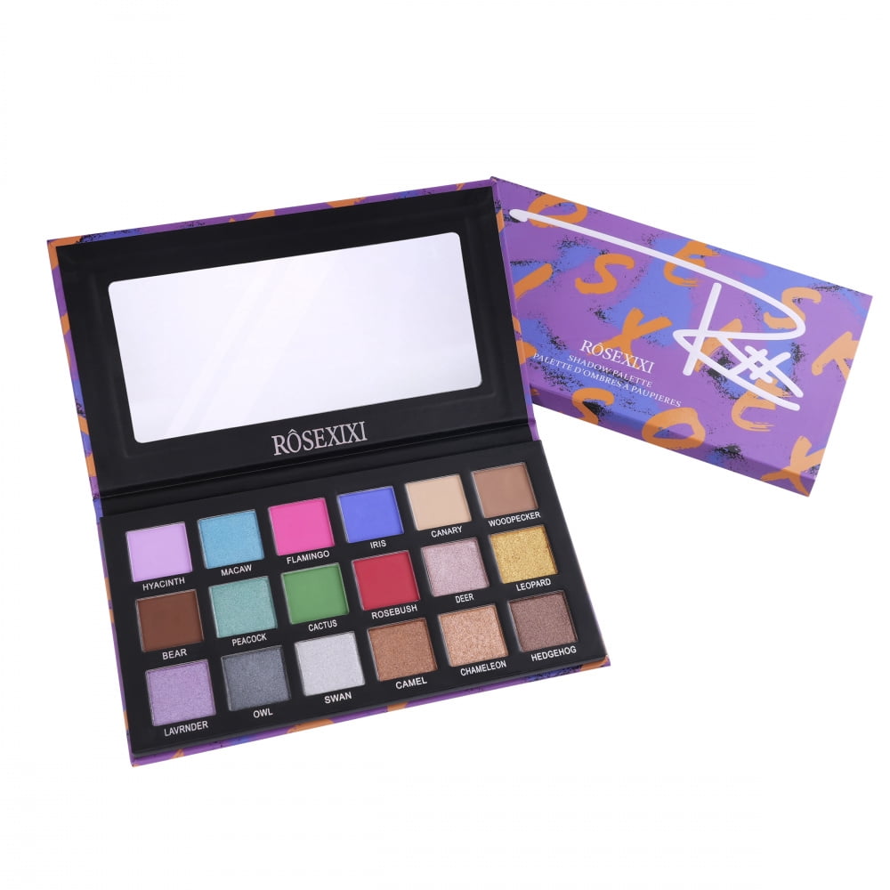 The 18 Nude Matte eyeshadow Palette is a dazzling and bright eyeshadow ...
