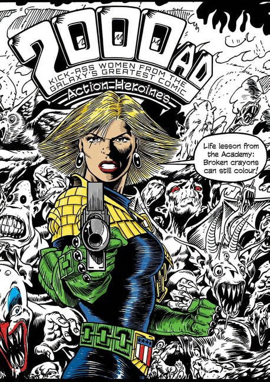 The 2000AD Action Heroines Colouring Book (Paperback) - Walmart.com