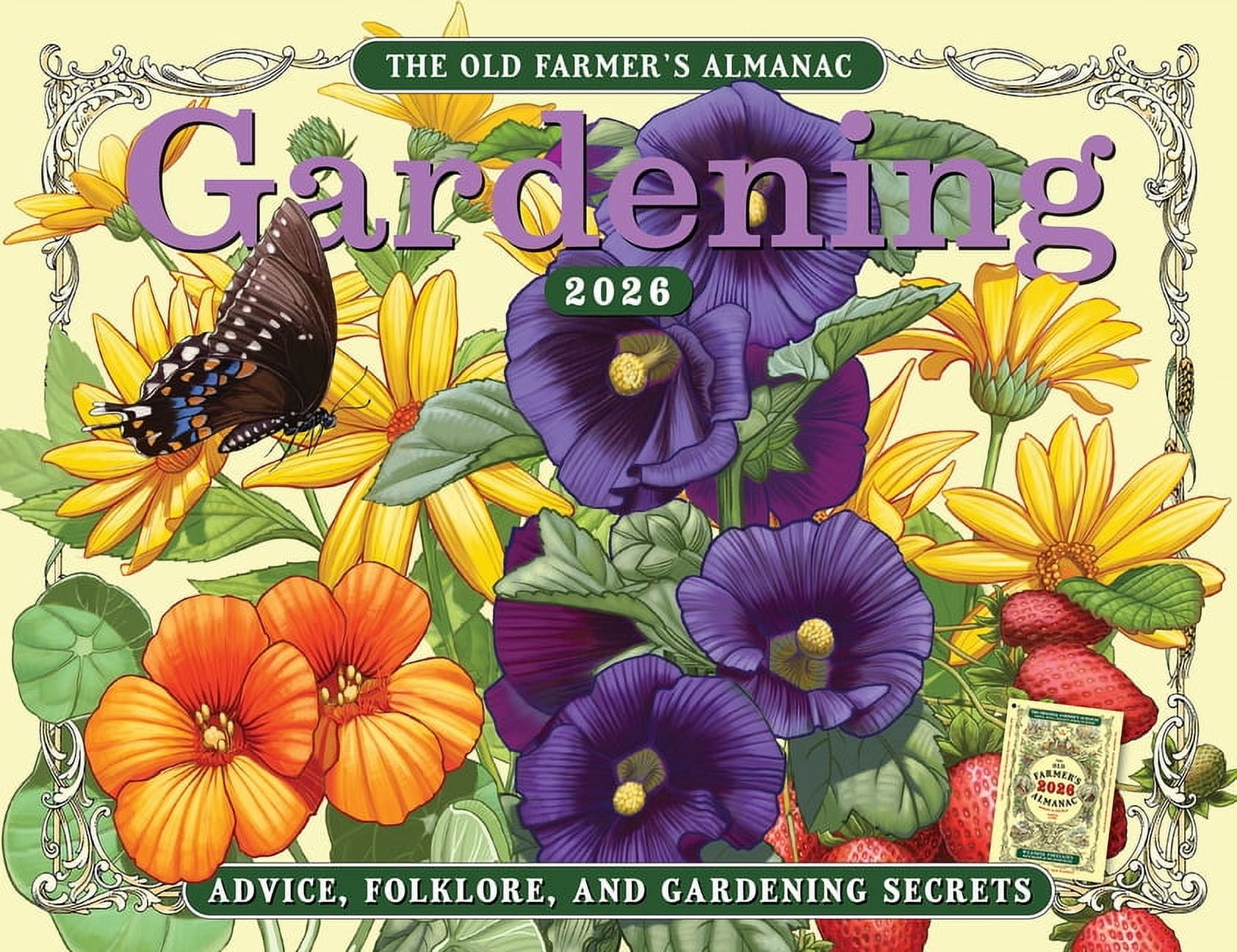 The 2026 Old Farmer's Almanac Gardening Wall Calendar, (Paperback ...
