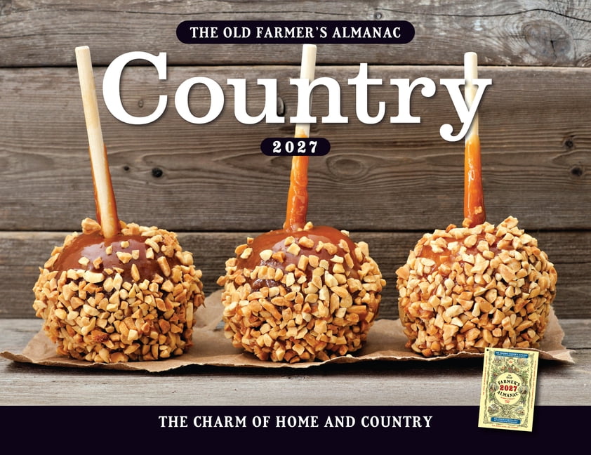 The 2027 Old Farmer's Almanac Country Wall Calendar, (Paperback ...