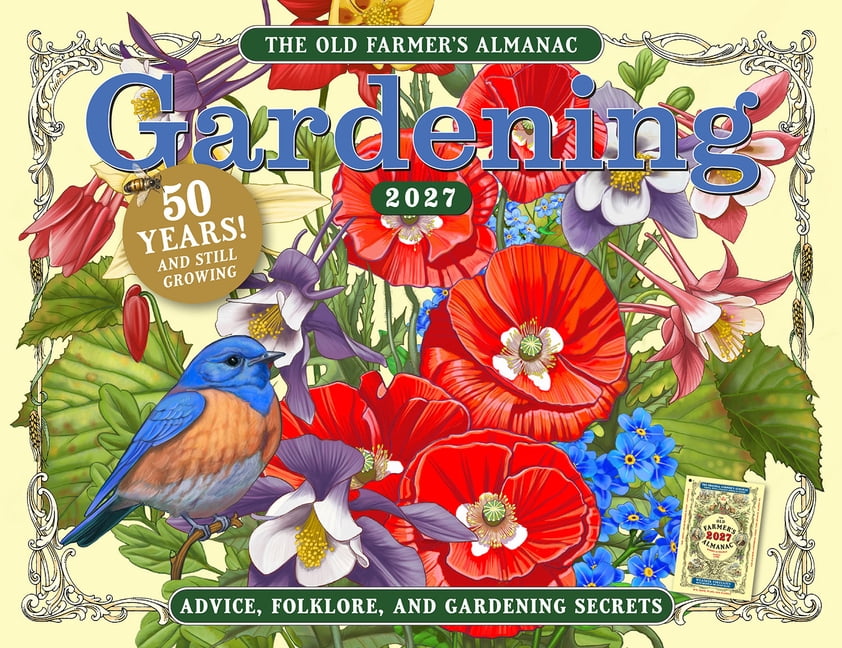 The 2027 Old Farmer's Almanac Gardening Wall Calendar, (Paperback ...