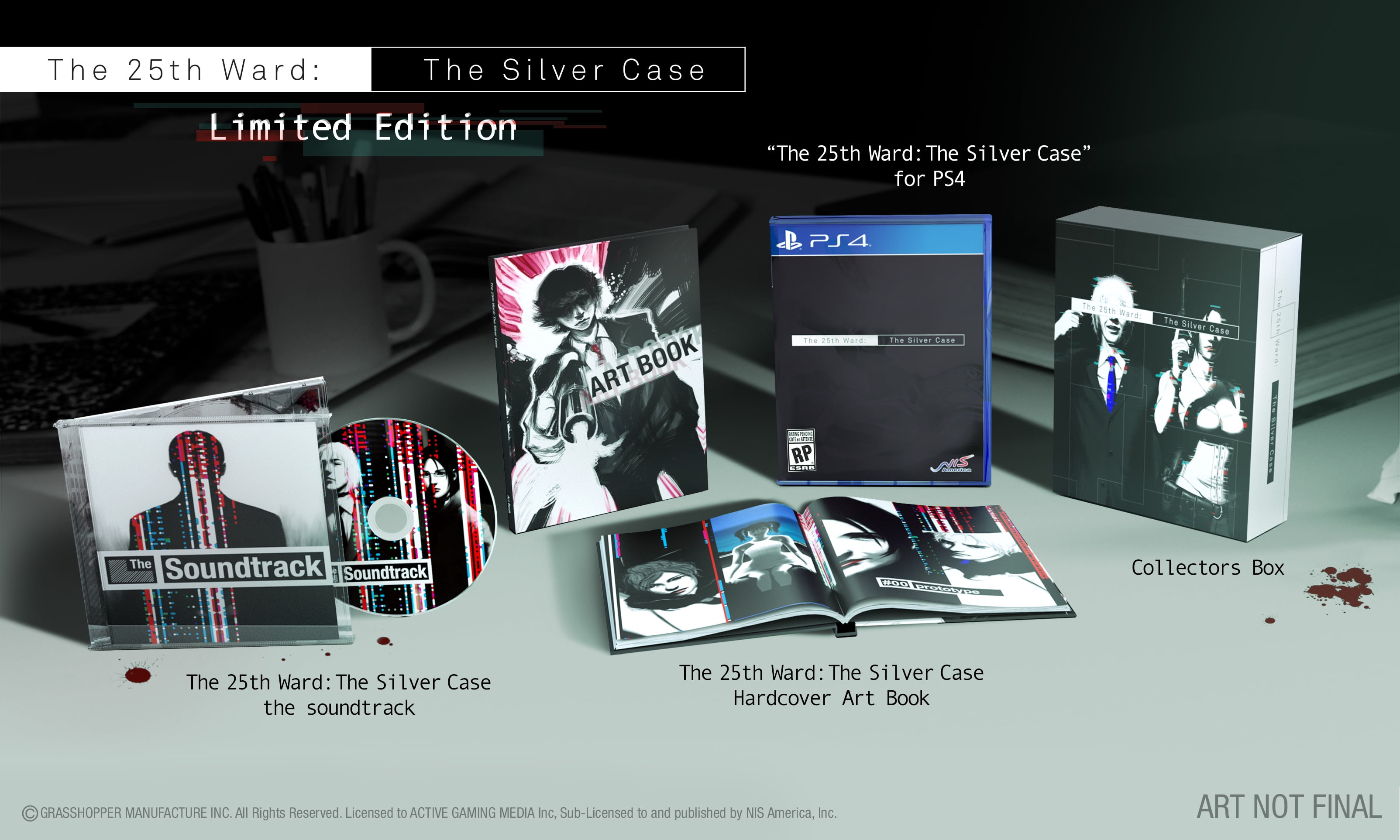 The 25th Ward: The Silver Case Limited Edition, Atlus, PlayStation 4 ...