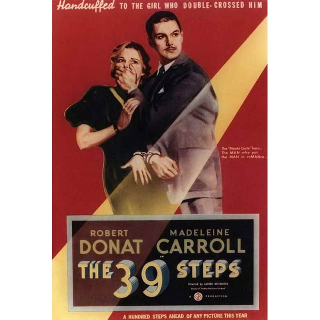 The 39 Steps Movie Poster Print (11 x 17) - Item # MOVCJ2101 - Walmart.com