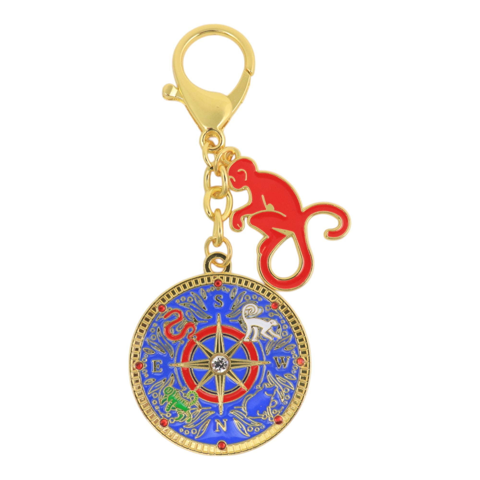 The 4 Element Cross Amulet with Monkey - Walmart.com