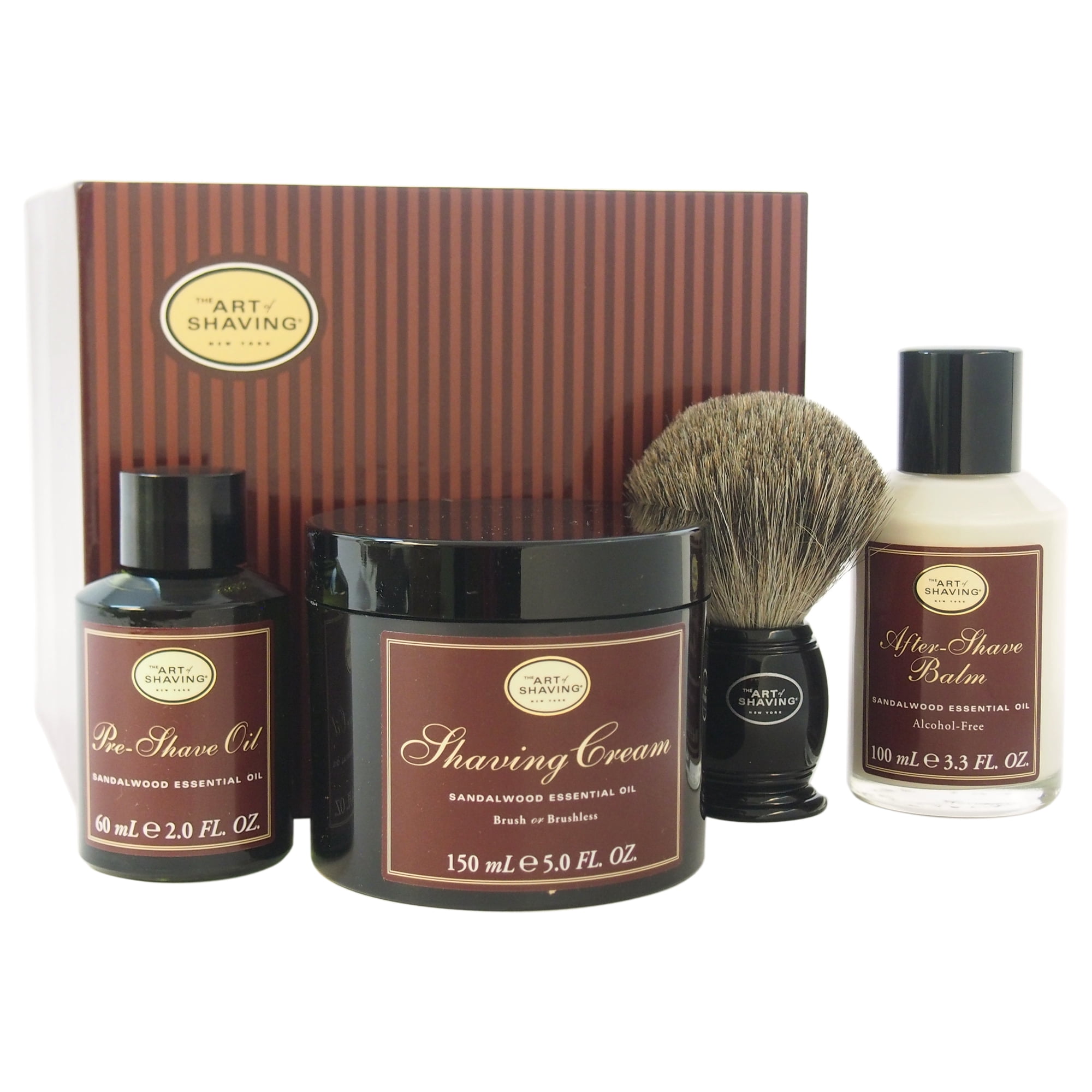 The 4 Elements of The Perfect Shave Kit - Sandalwood - Walmart.com