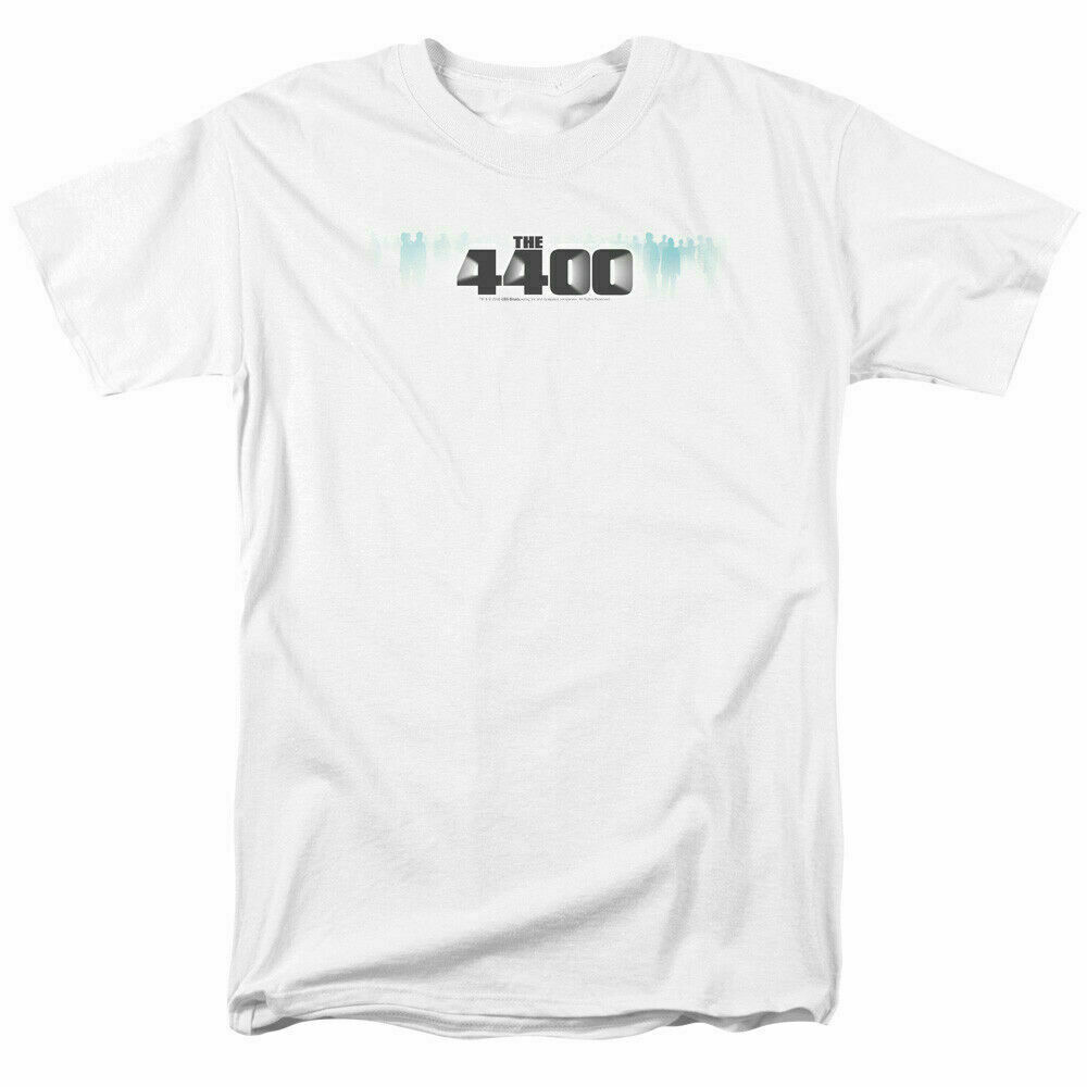 The 4400 Logo T Shirt Mens Licensed Classic TV Shows Merchandise White ...