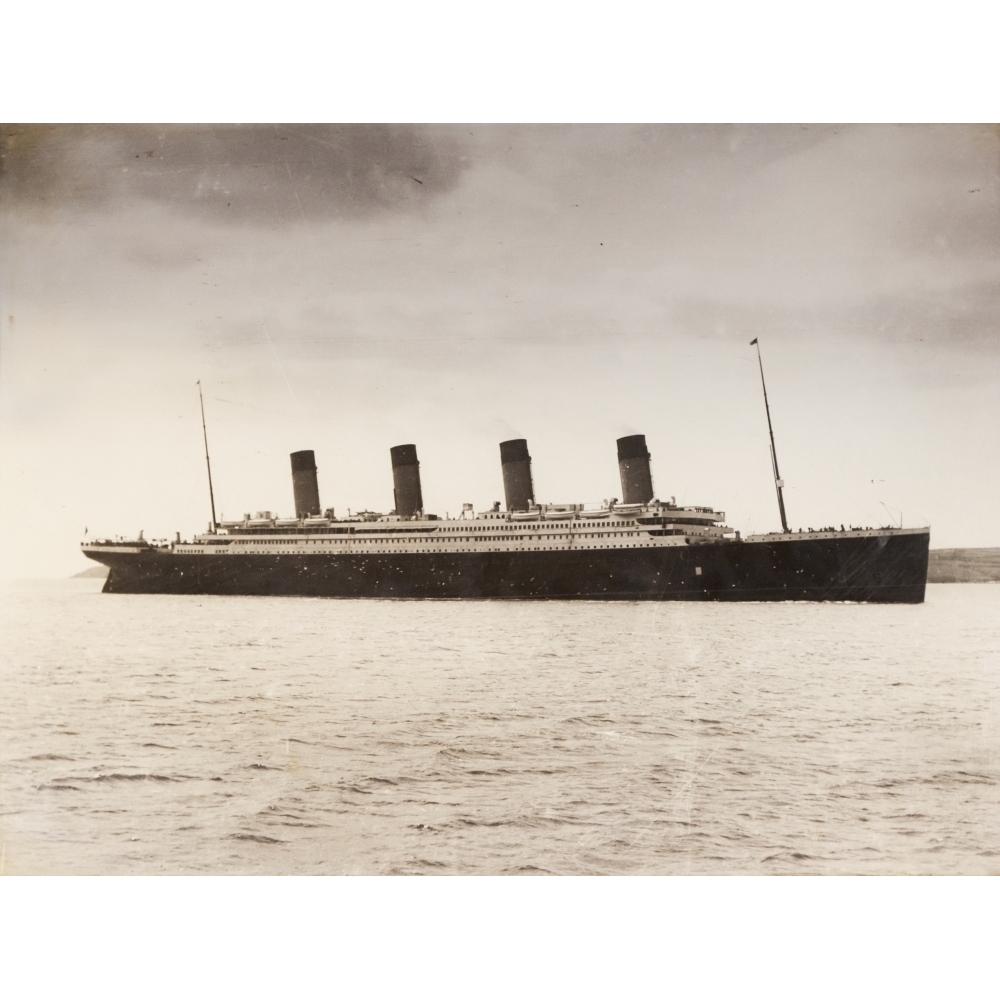 The 46 328 Tons Rms Titanic Of The White Star Line Which Sank At 2 20 ...