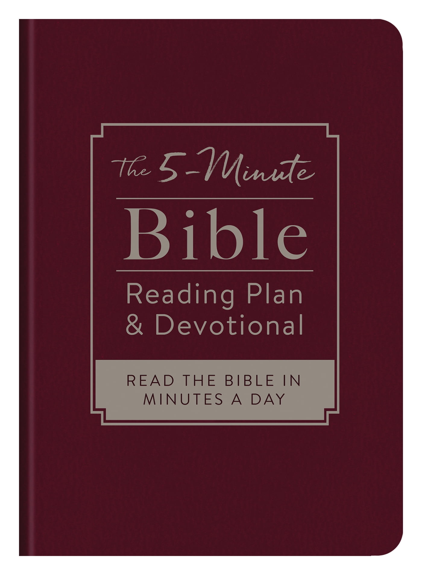 The 5-Minute Bible Reading Plan and Devotional : Read the Bible in ...
