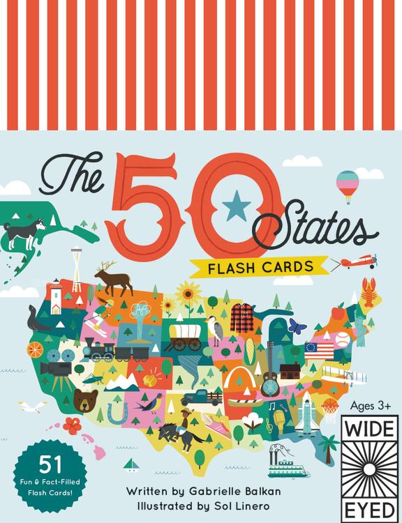 The 50 States: The 50 States - Flashcards (Postcard book or pack ...
