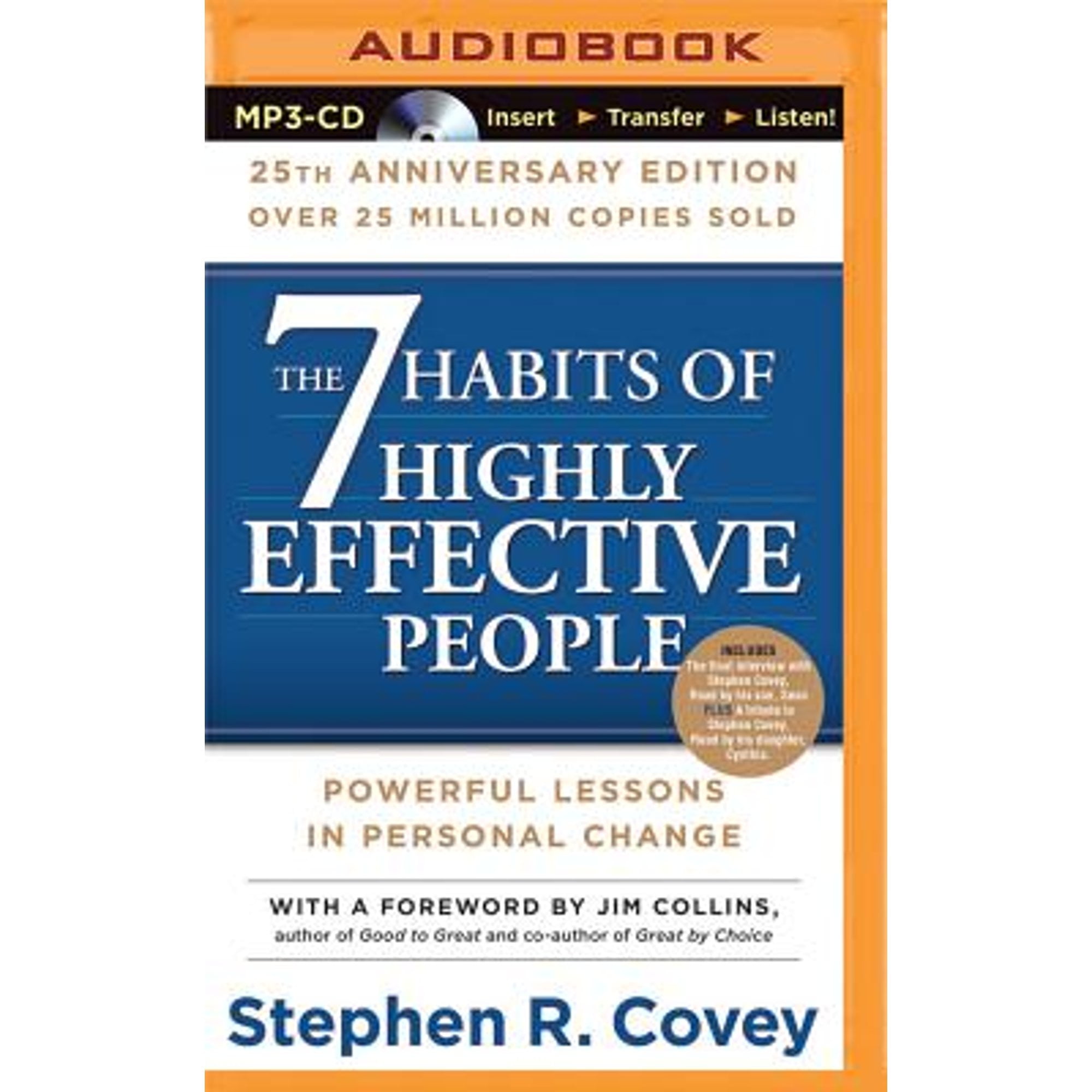 Pre-Owned The 7 Habits of Highly Effective People: 25th Anniversary Edition (Audiobook) by Dr ...