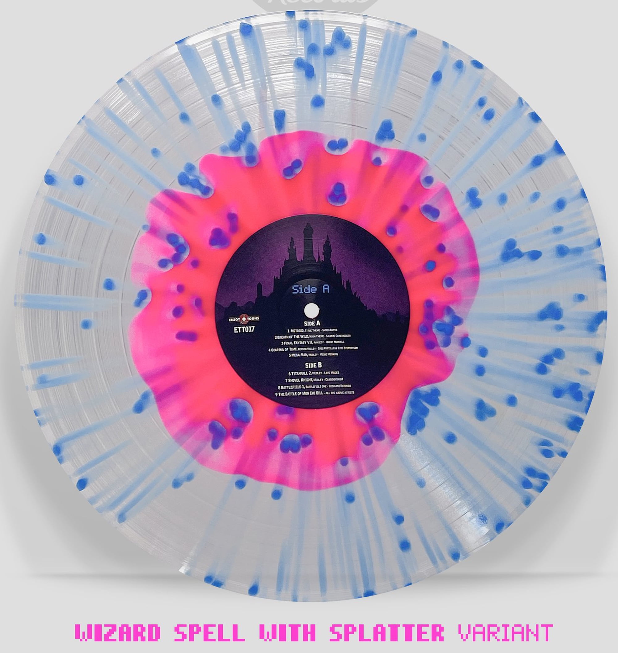 The 8-Bit Time Paradox Video Game Soundtrack (200 Made Wizard Spell w/ Splatter Vinyl Variant ...