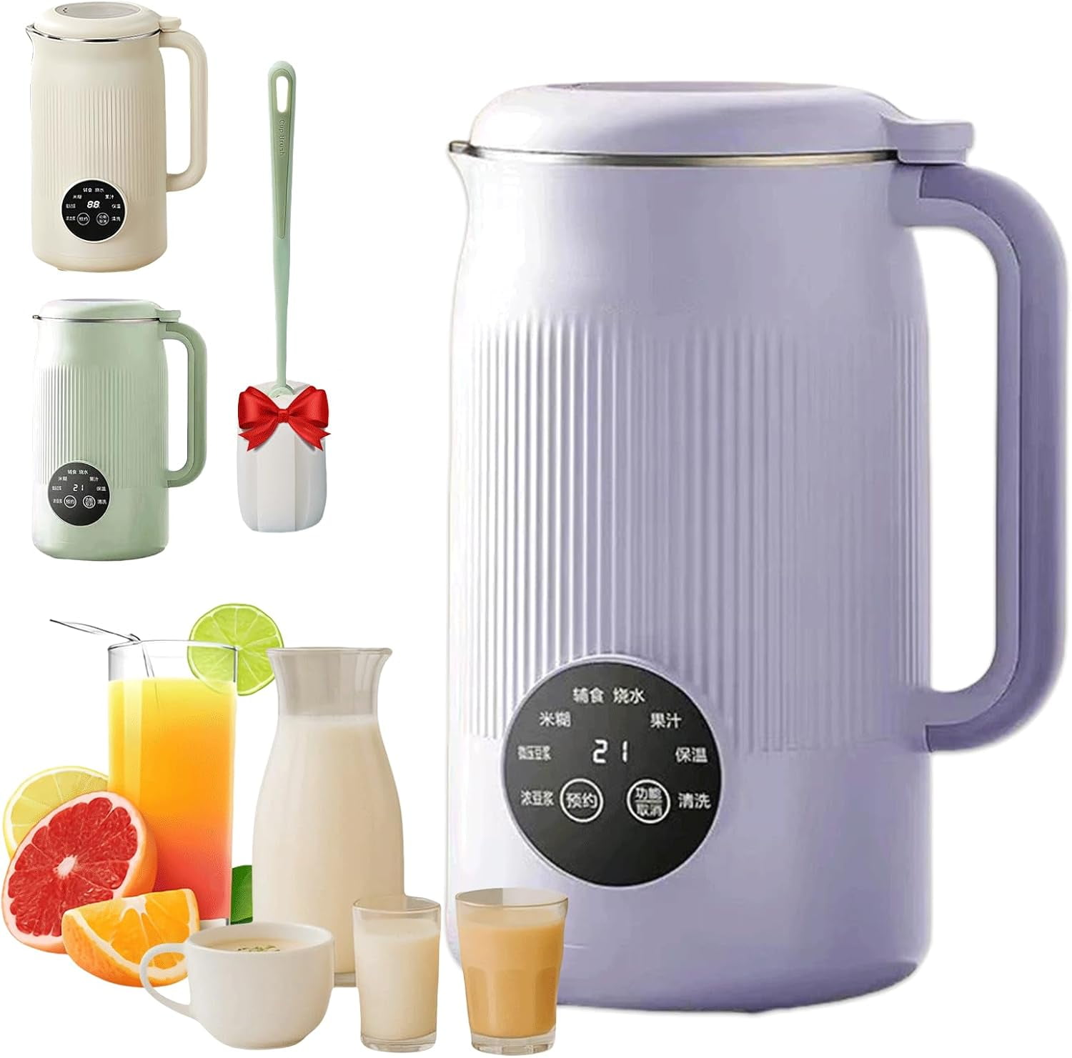 The 8-in-1 Multifunction Nut Milk & Juice Maker,Nut Milk Maker Blender ...