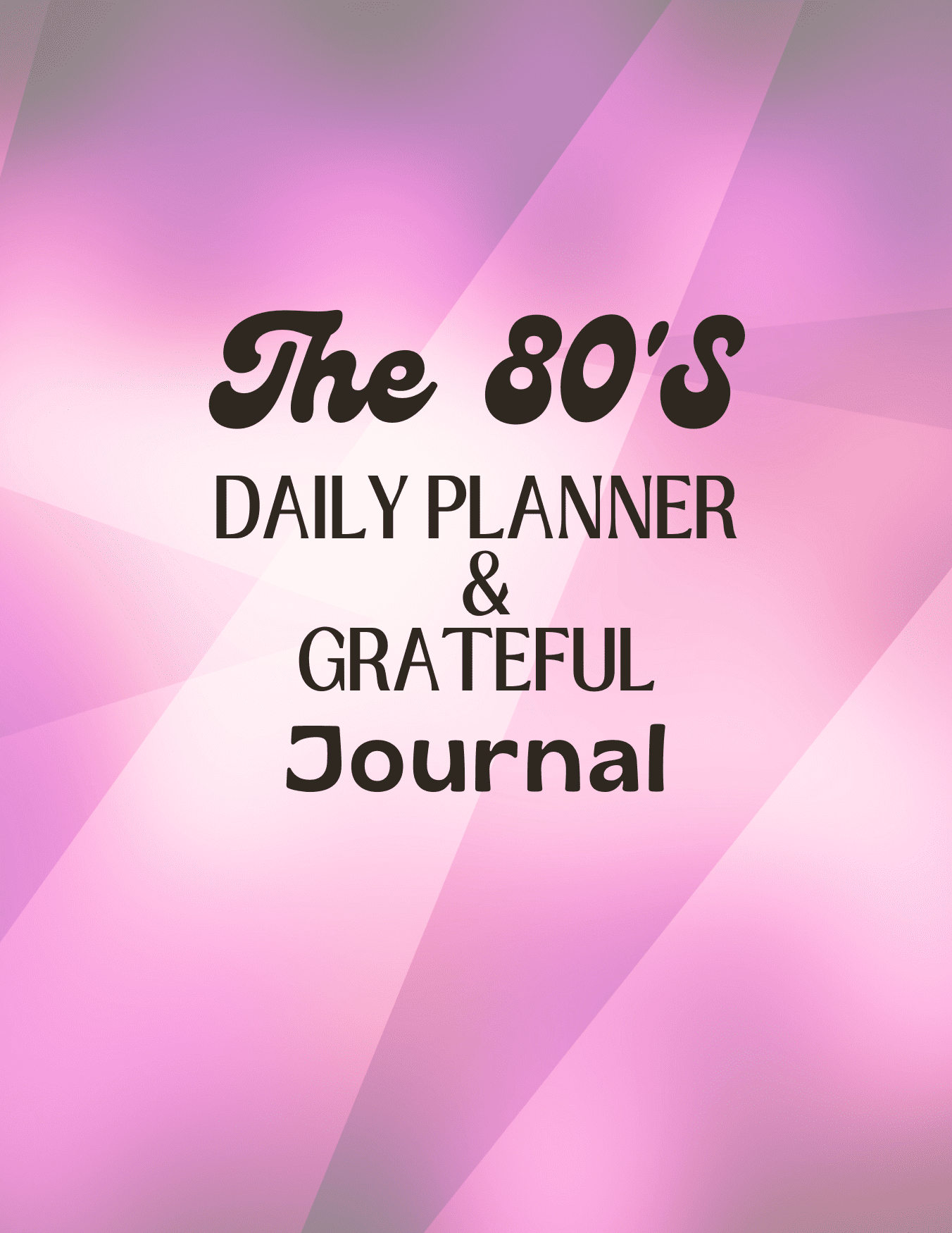 The 80's Planner & Grateful Themed Journal - Walmart.com