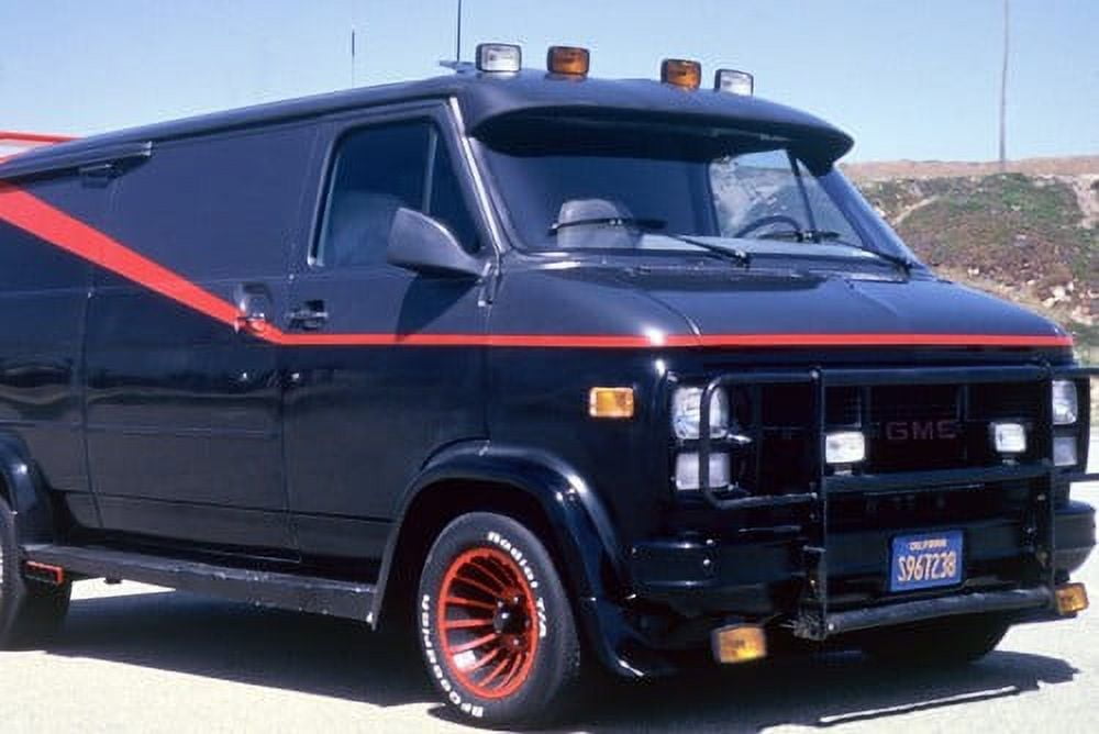 MovieMarket The A-Team 1983 GMC Vandura Van 24" x 36" Poster - Walmart.com