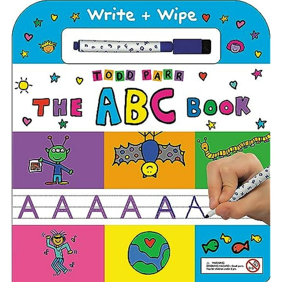 Write & Erase ABC and 123, (Spiral-Bound) - Walmart.com