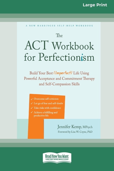 The ACT Workbook for Perfectionism (Paperback) - Walmart.com