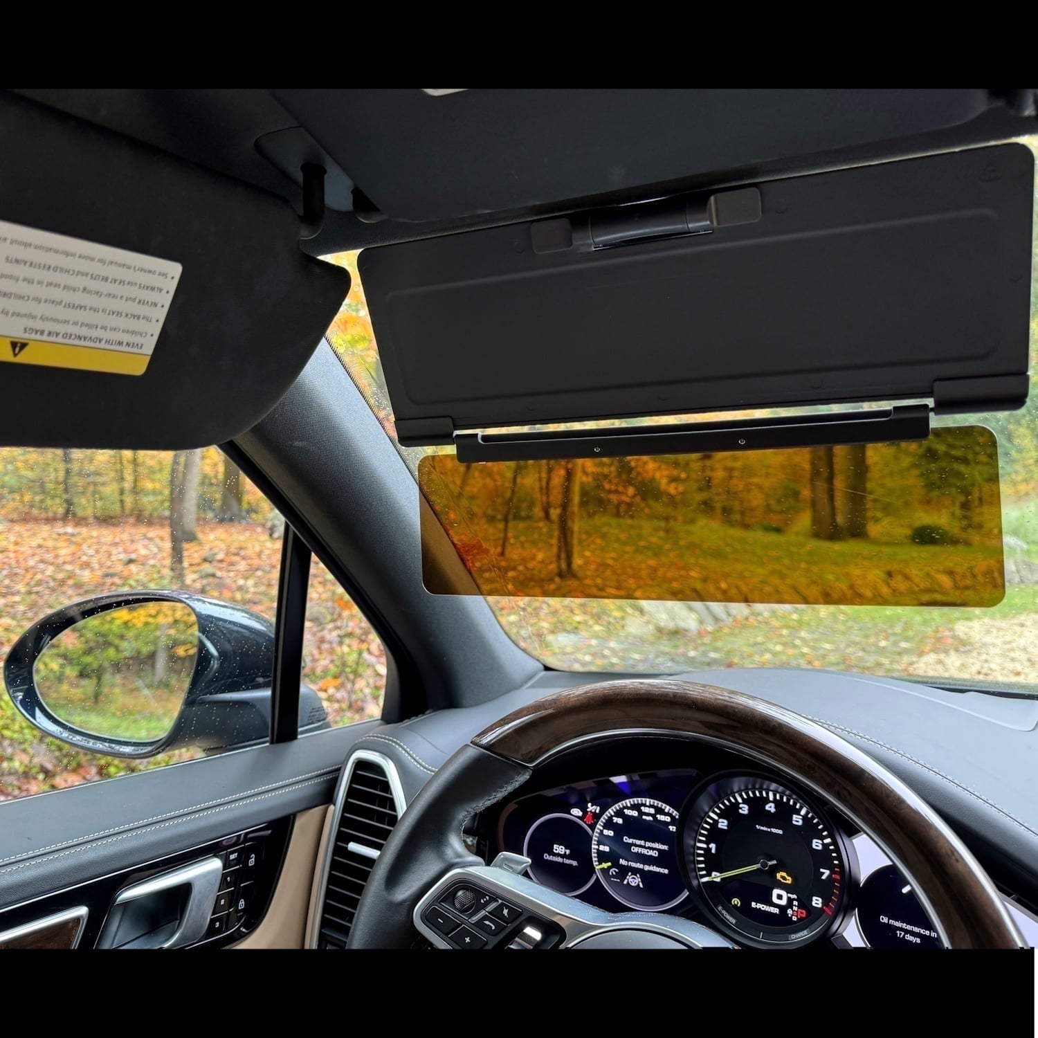Two visors are better than one! The ADDVISOR Plus - Visor (Charcoal ...