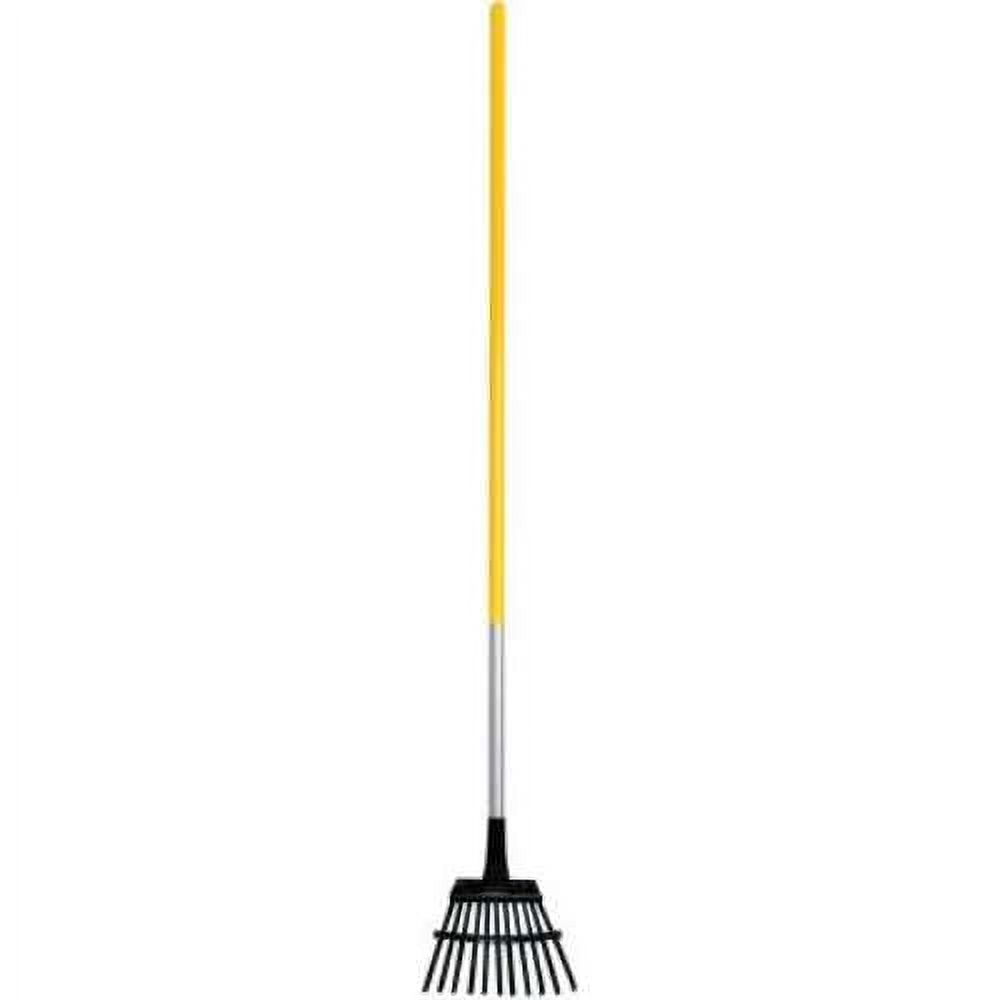 True Temper 55.32 in. 11 Tine Steel Shrub Rake Steel Handle - Walmart.com